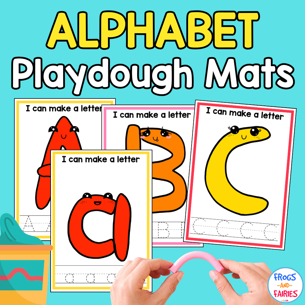 Alphabet Playdough Mats – Hands-On Learning Made Fun