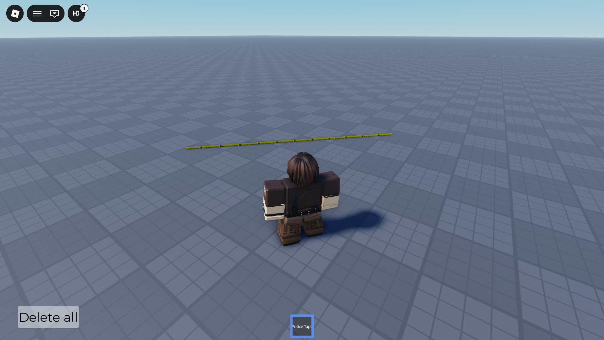 Police Tape Tool Roblox – Placeable Boundary Line System