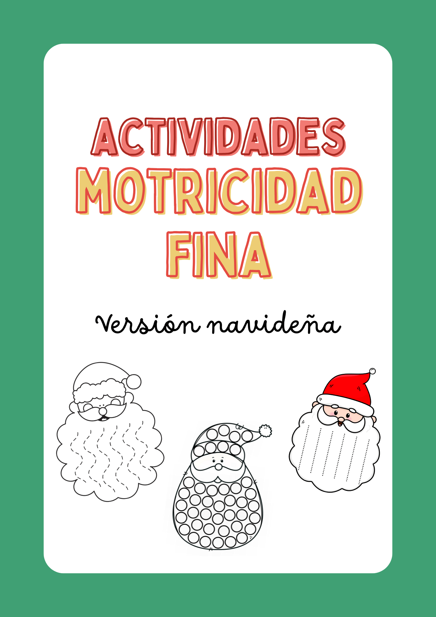 Actividades de Motricidad Fina - versión navidad - Payhip