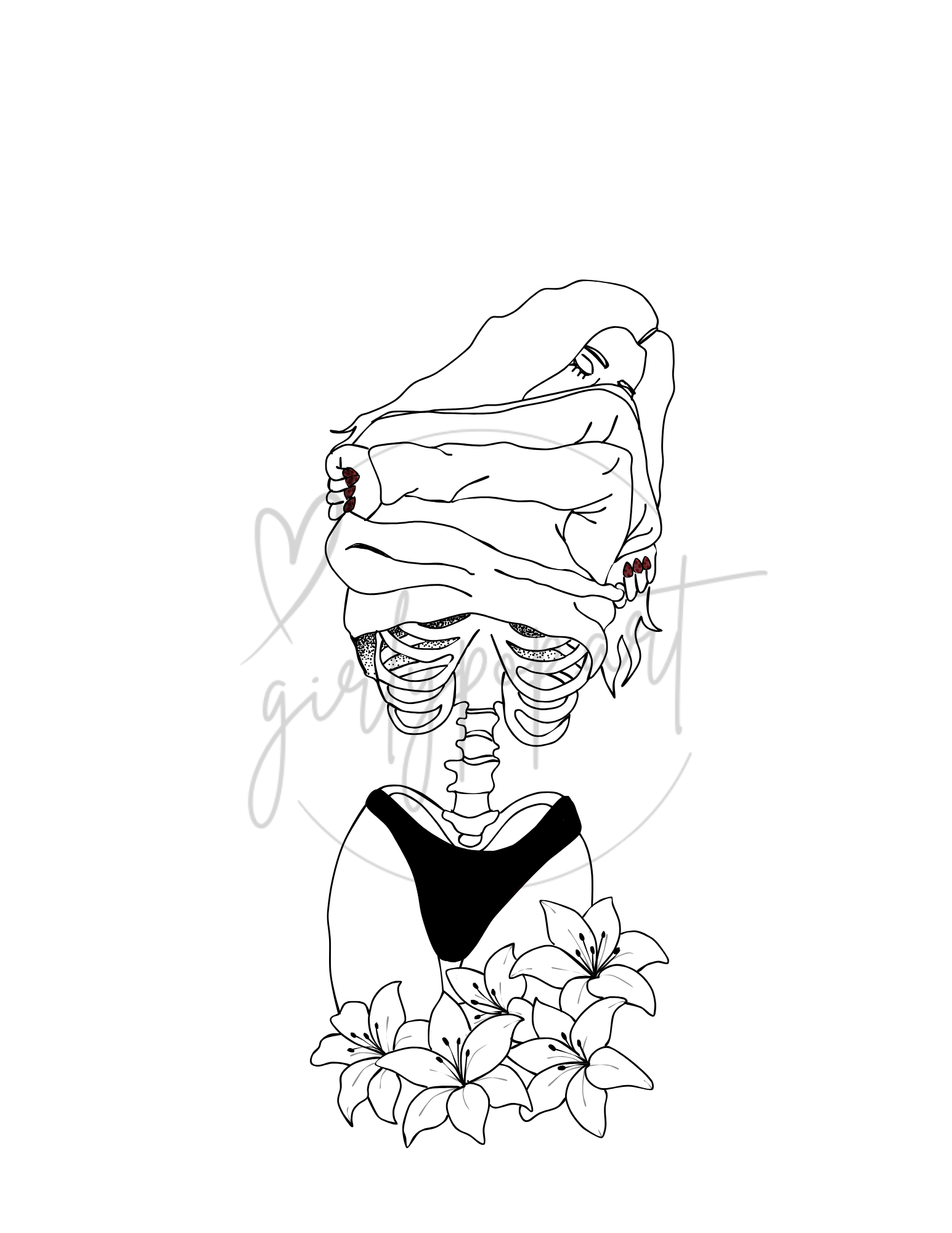 Get Comfortable - fine line design - SVG/PNG/Print Ready - Payhip