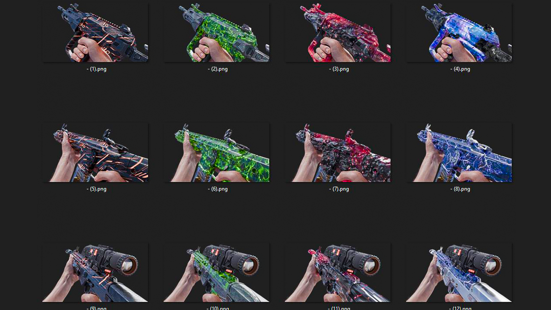 COD | Mini Render Pack #57 (MPC25, VS RECON, M15 ) - Payhip