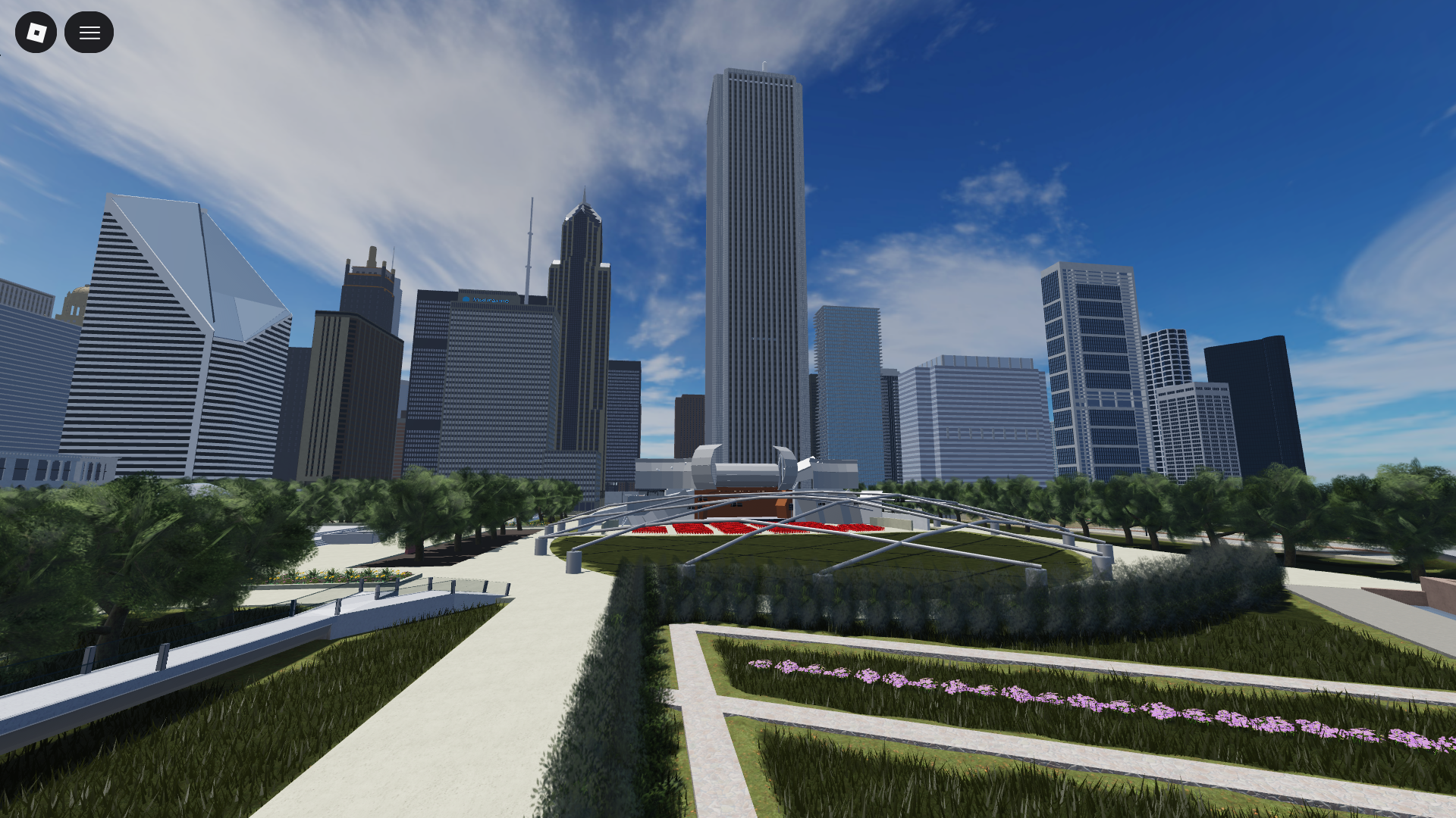 Illinois, USA City Map Roblox – Modern American Urban Environment