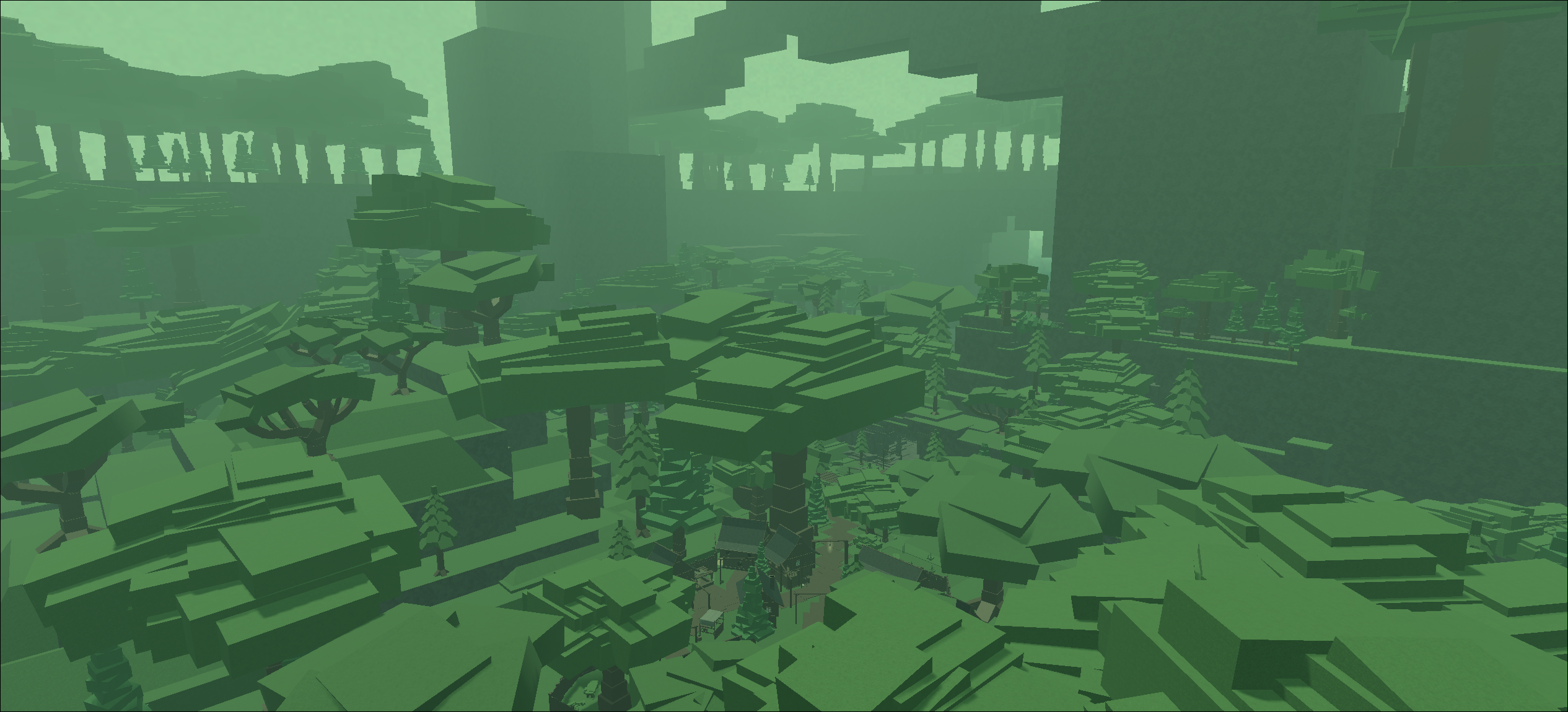 Roblox RPG Forest Low-Poly Blocky Map