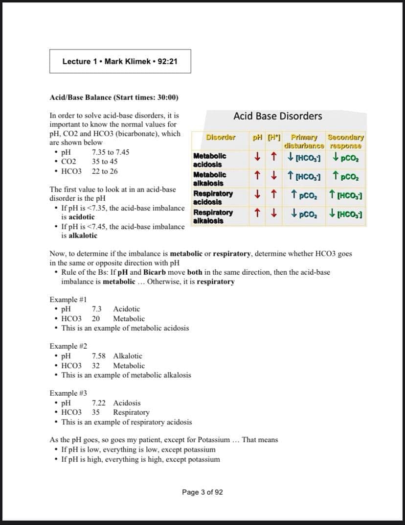Mark Klimek Lecture Notes For NCLEX, 92 Page's. - Payhip