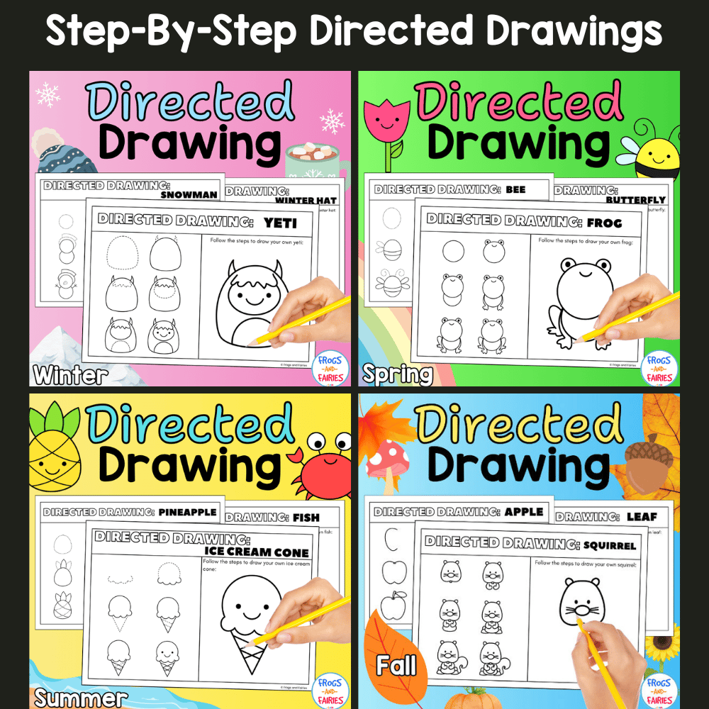 Directed Drawing Seasons Bundle