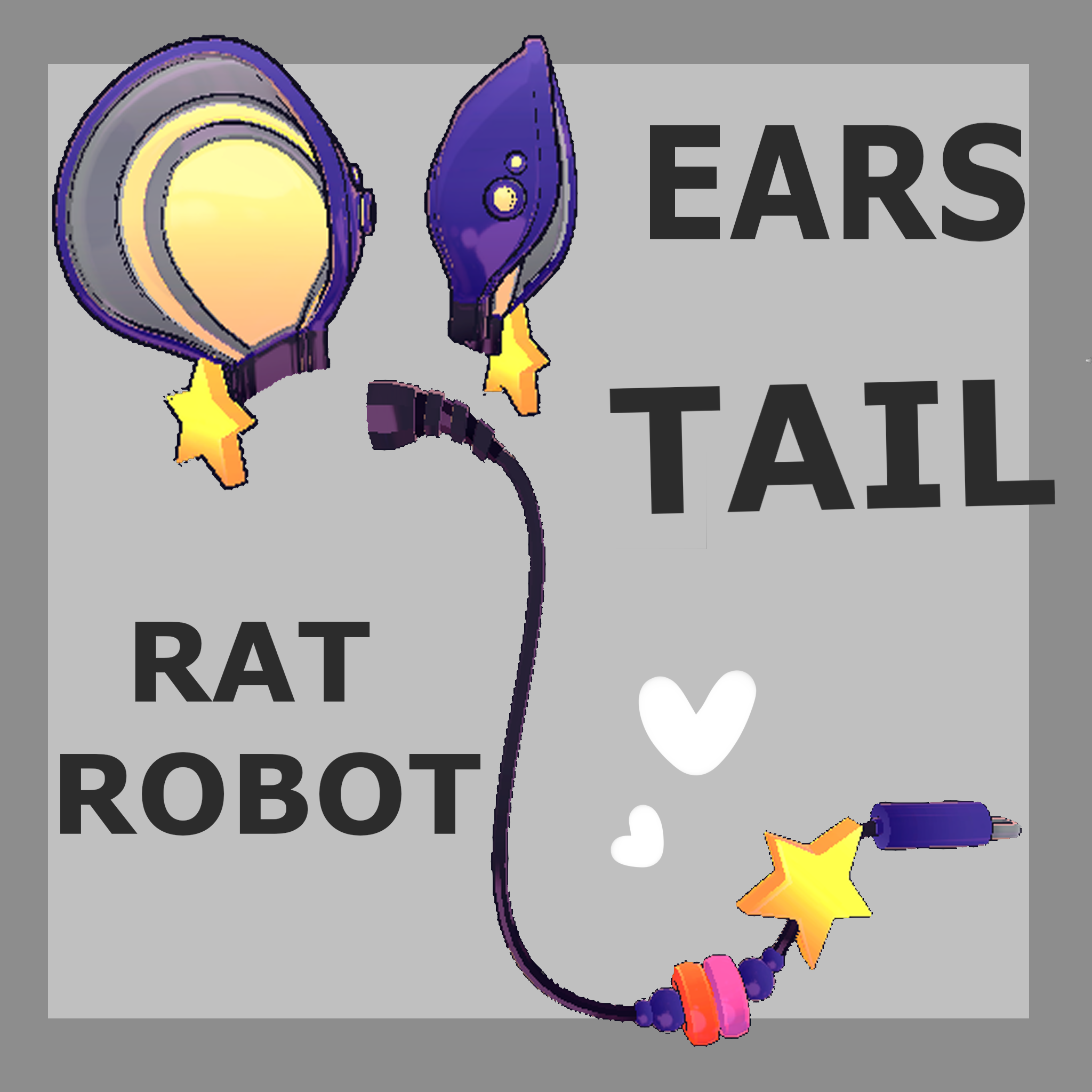 ears and tail rat robot - Payhip