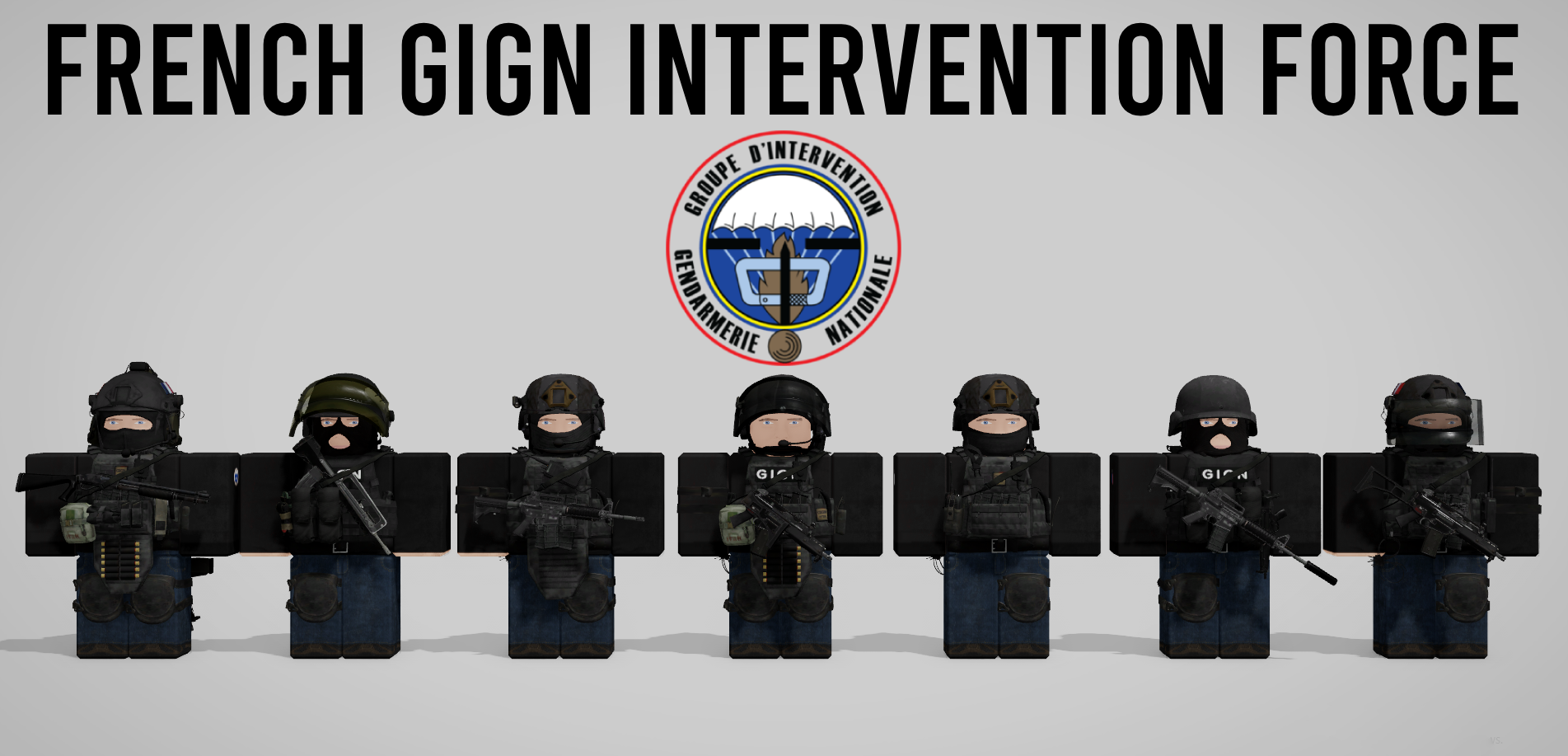 French GIGN Intervention Unit Bundle - Payhip
