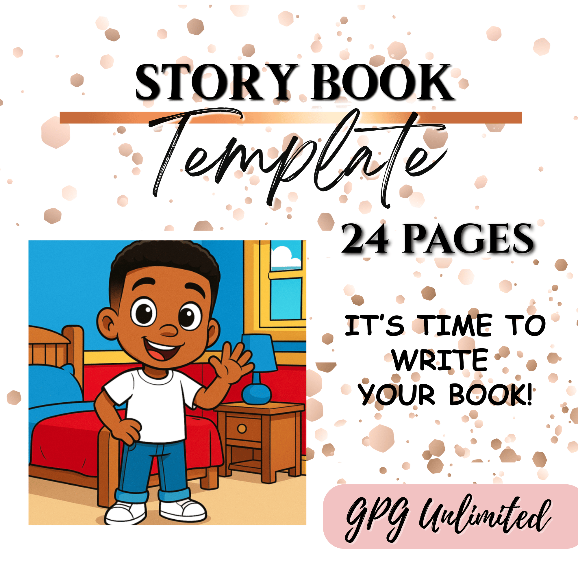 Children Storybook Template Ashton - Payhip