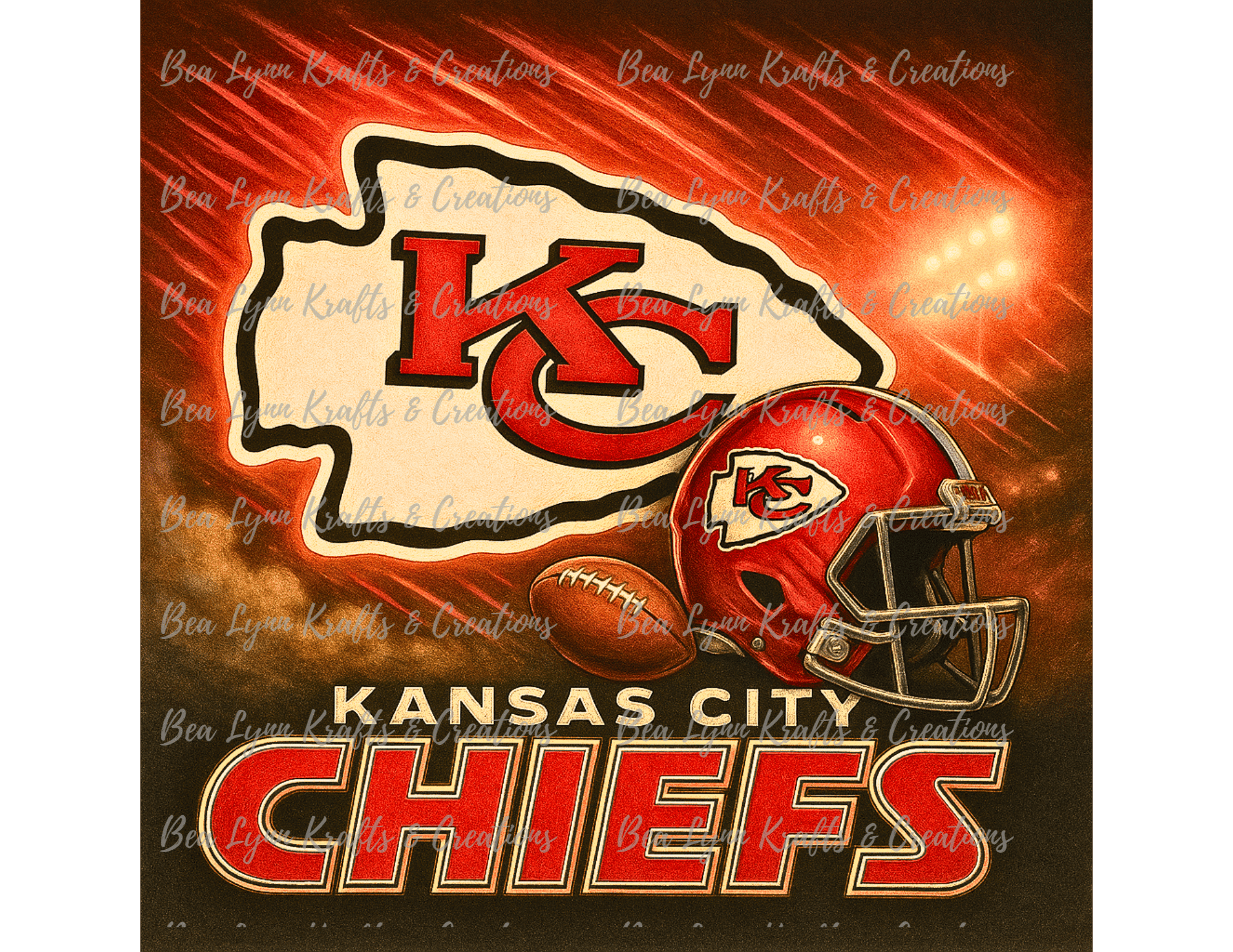 Kansas City Chiefs Logo PNG – Bold 3D Football Helmet Clipart – High ...