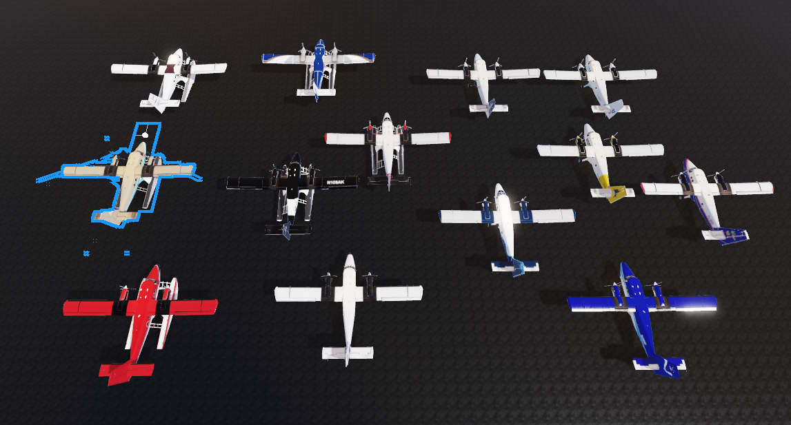 Realistic Roblox Civil Small Planes Pack