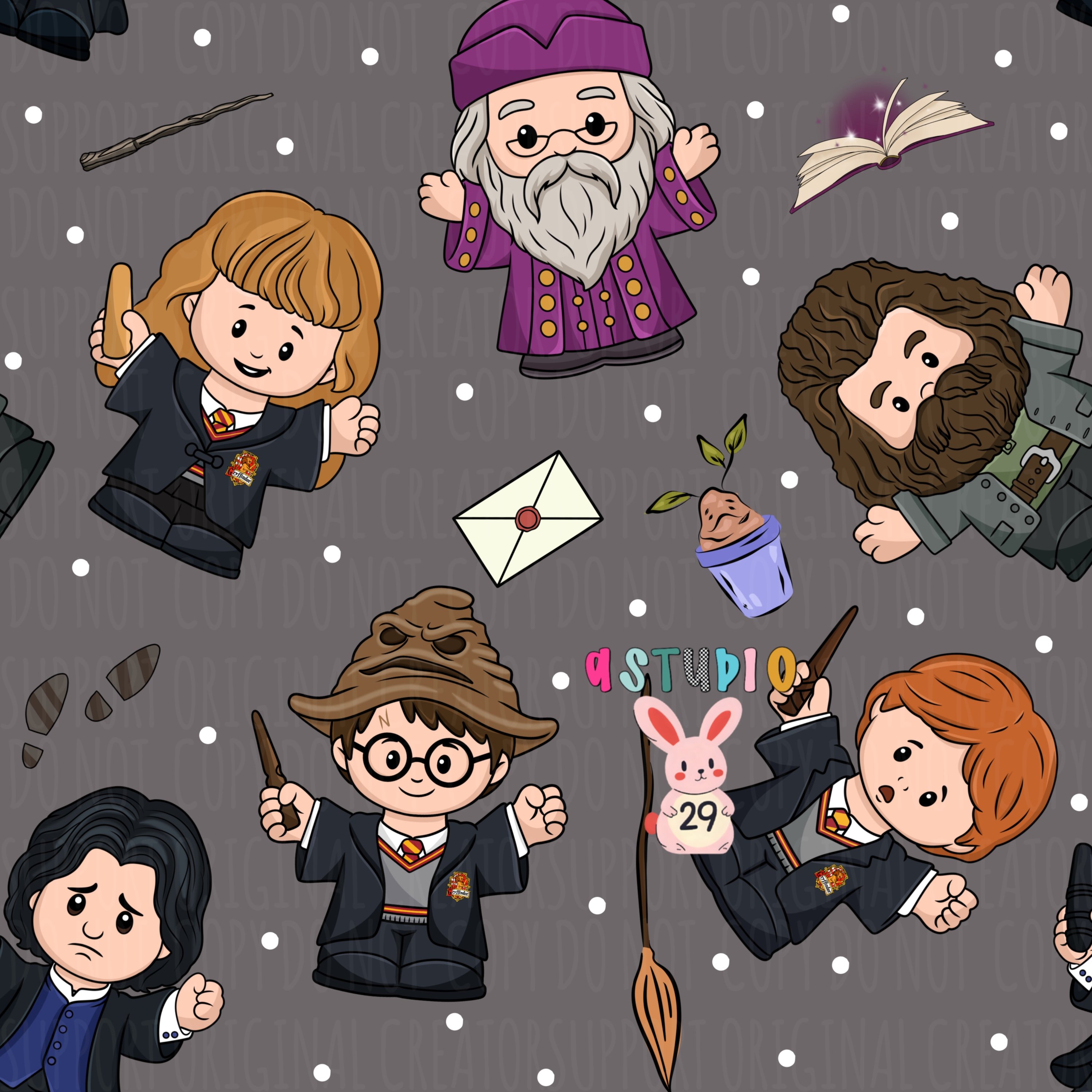 Little People HP Wizard Seamless - Payhip