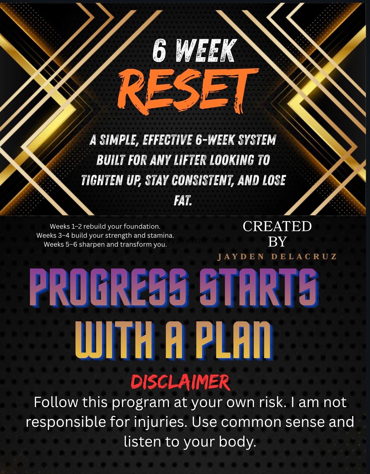 6 week-reset fitness program - Payhip