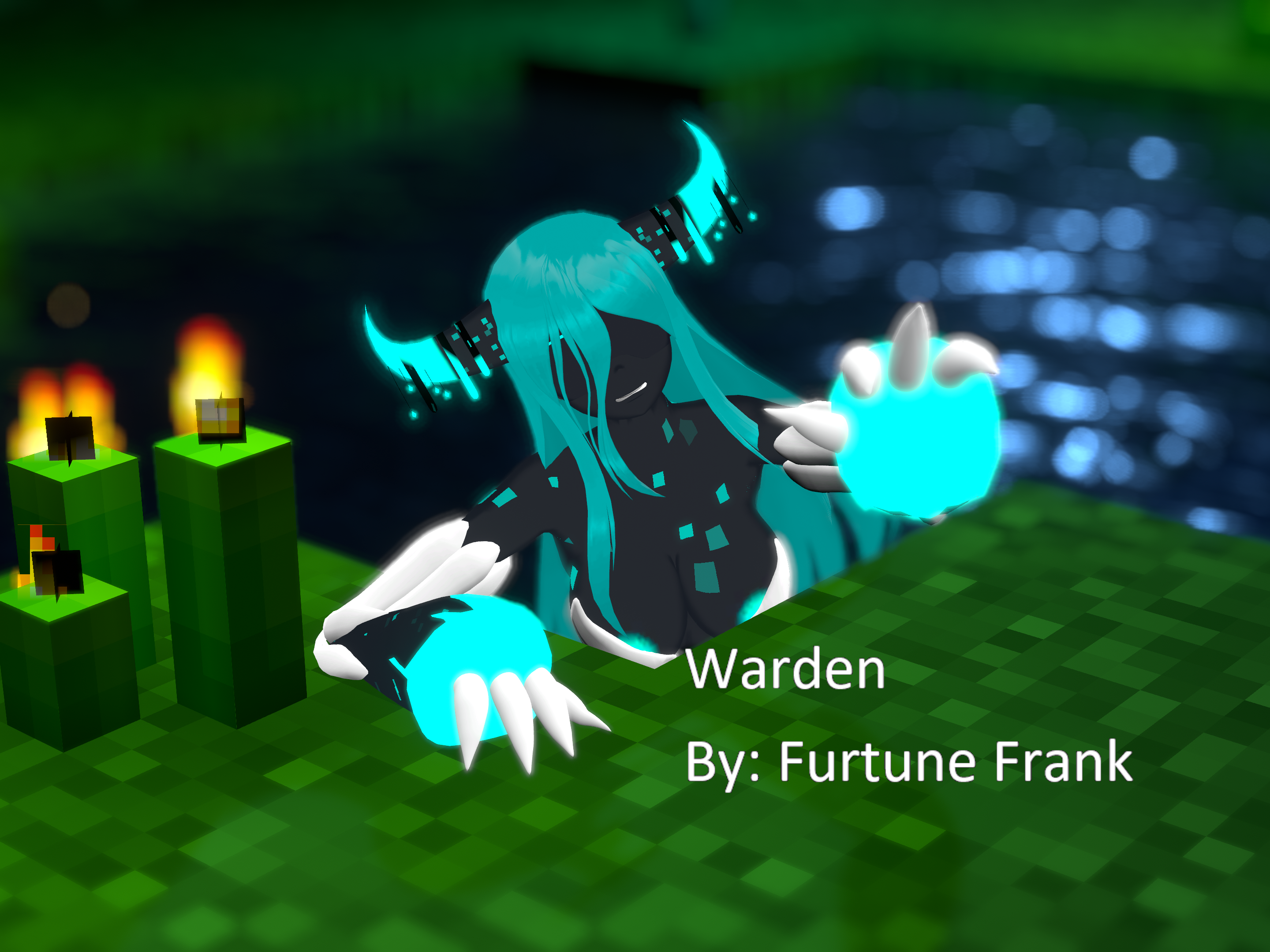 Minecraft Warden (Vrchat Avatar) - Payhip