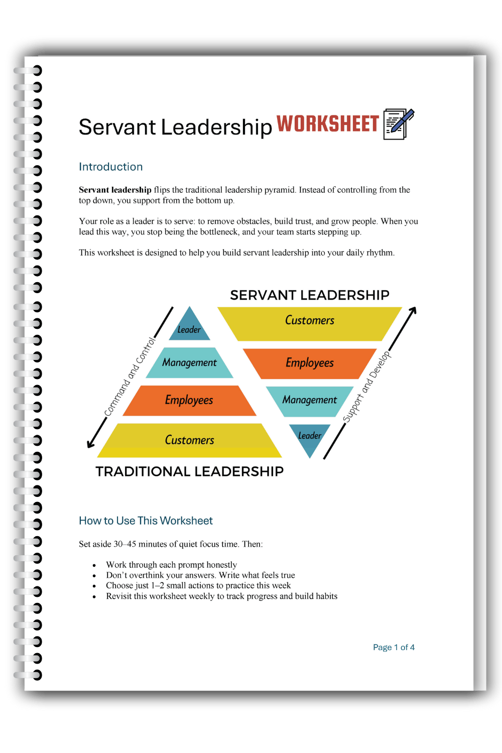 Worksheet: Servant Leadership
