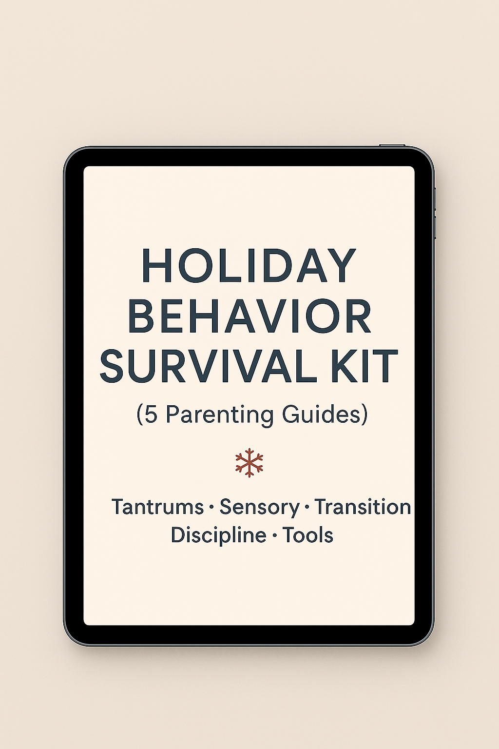 Holiday Calm Parenting Toolkit (5 Guides for Ages 2–10) - Payhip