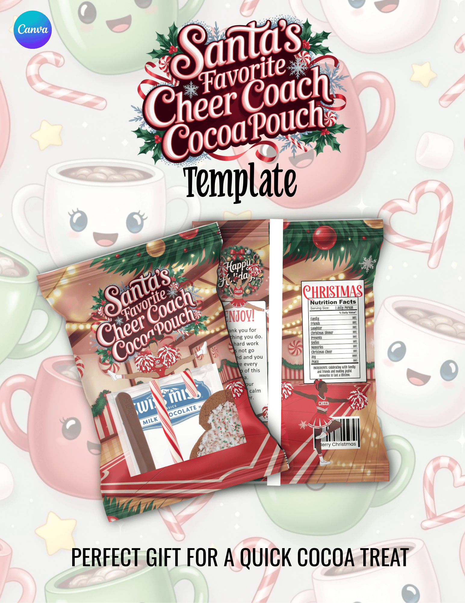 Cheer Cocoa Pouch - Payhip