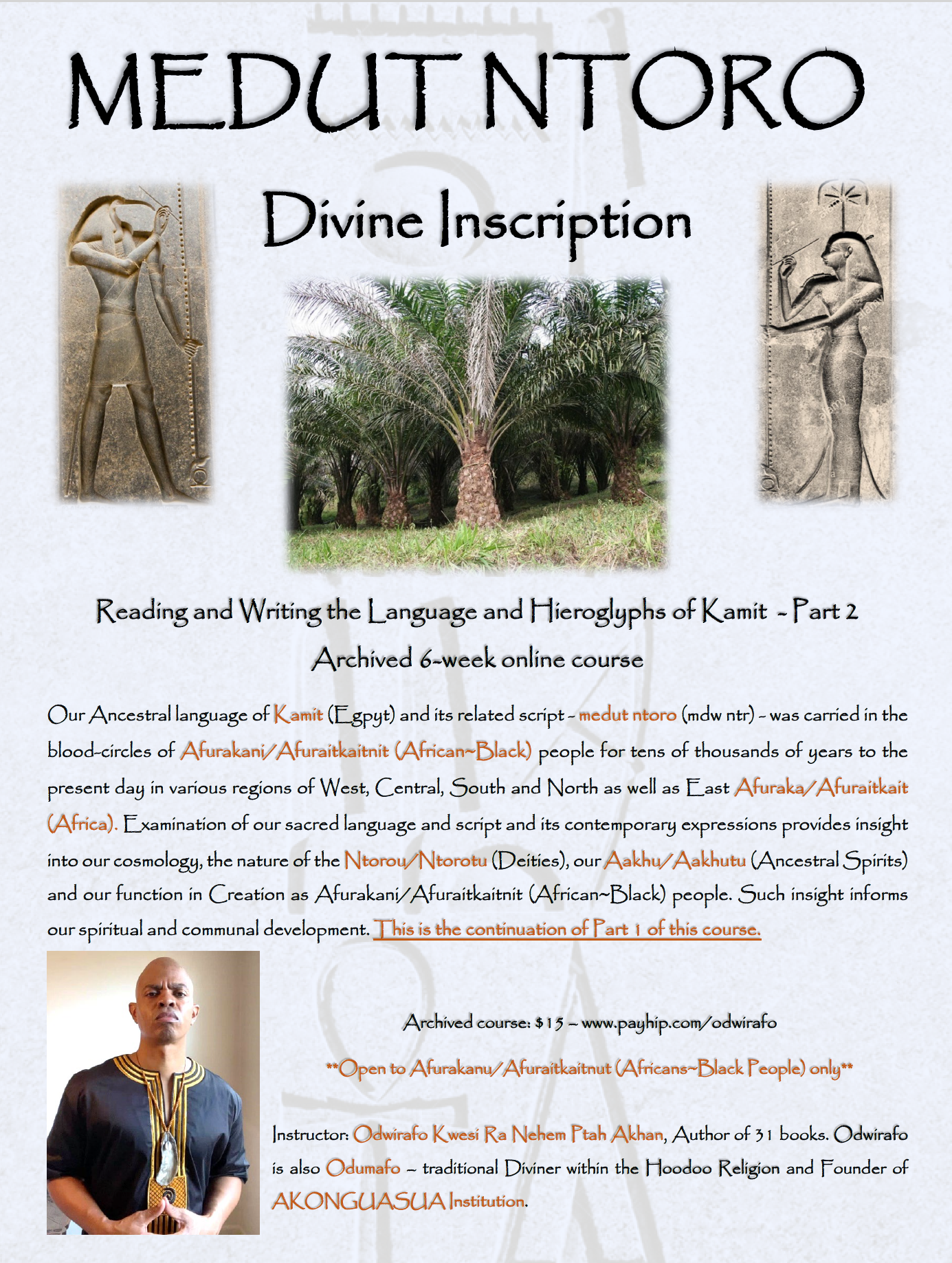 MEDUT NTORO: Divine Inscription - Reading and Writing the Language of ...