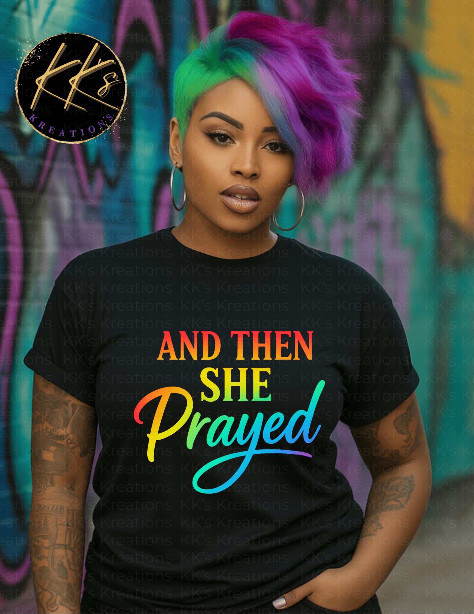 And Then She Prayed Sublimation/DTF Print - Payhip