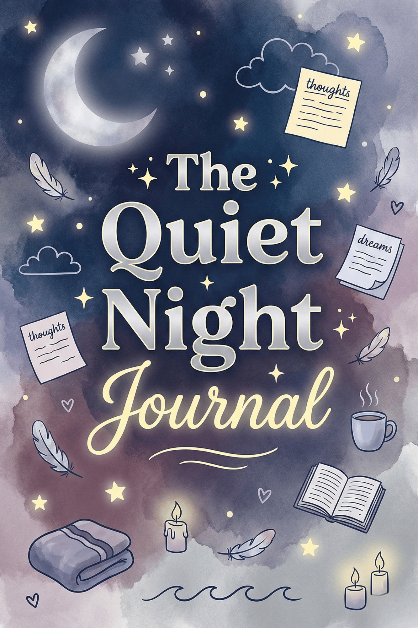 The Quiet Night Journal - Exclusive PLR Writing Prompt Journal - Payhip