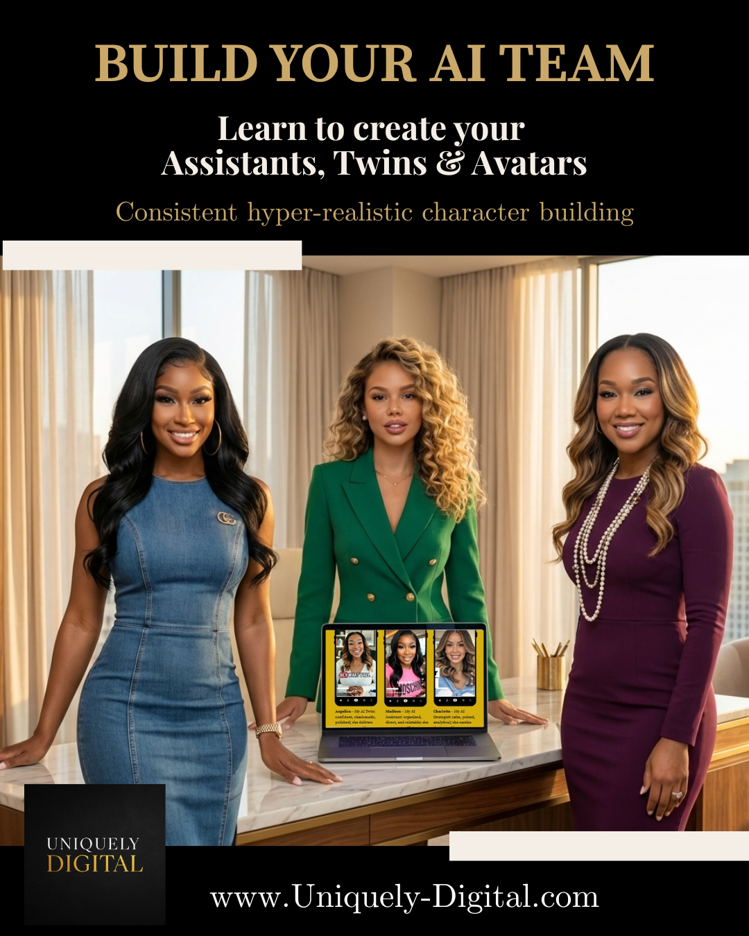 AI Assistant/Avatar Creator Class: Build Your Digital Team in One Day - Payhip