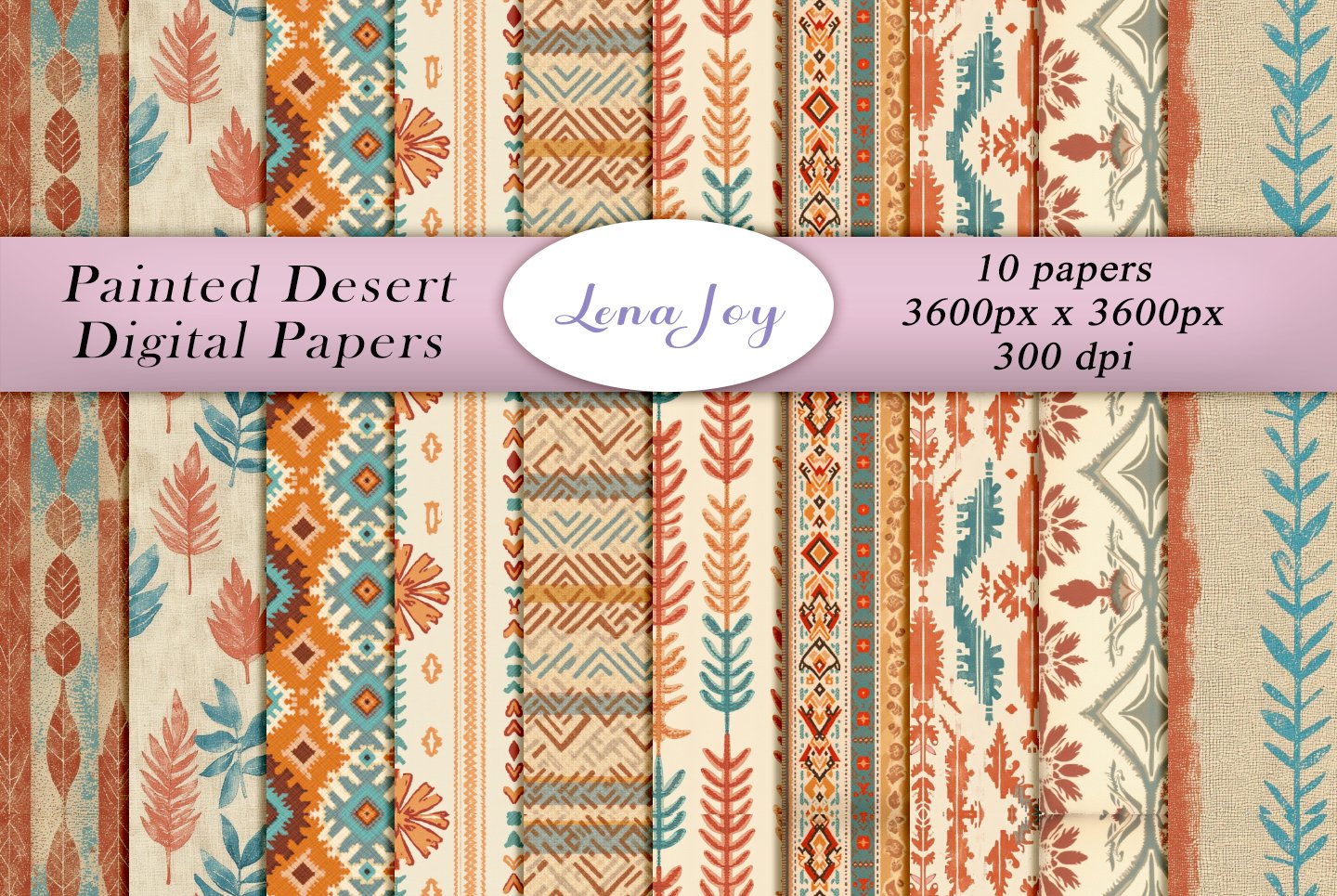 Painted Desert Papers - Payhip