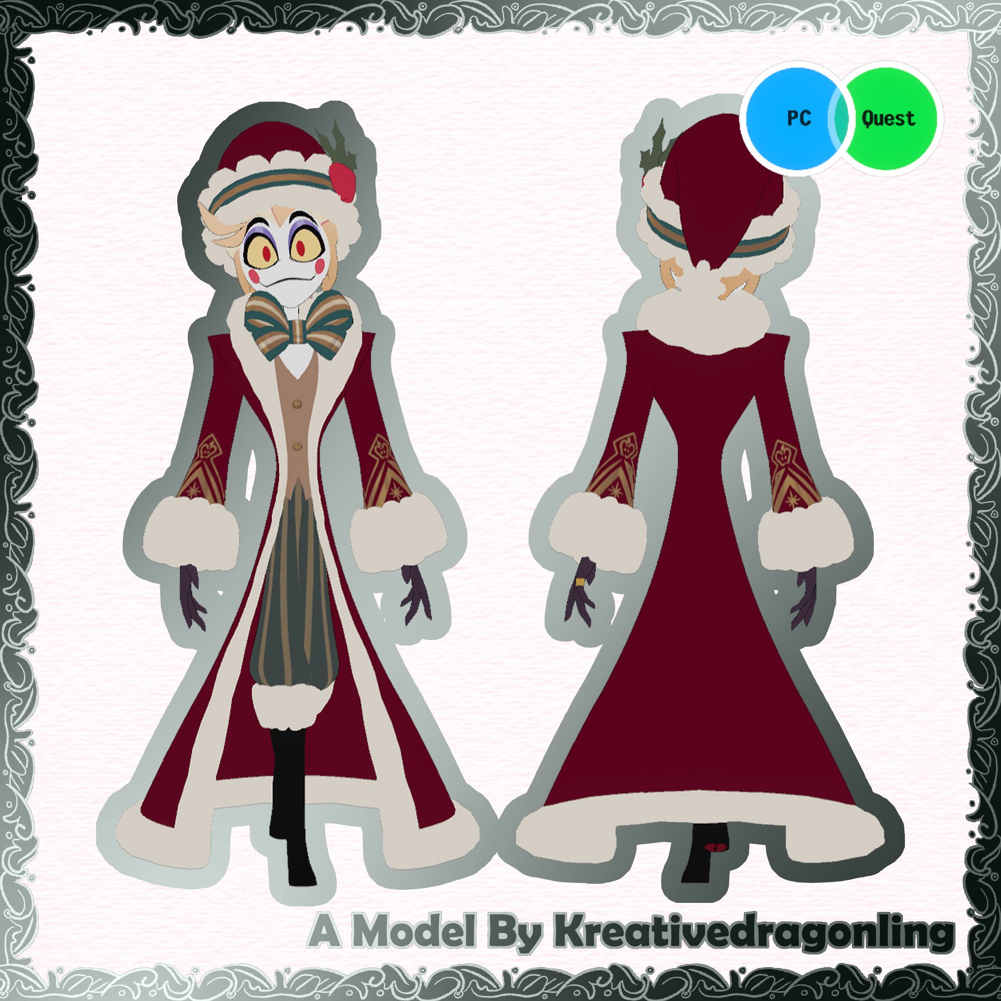 Holiday Lucifer | VRChat Avatar | Quest Compatible - Payhip