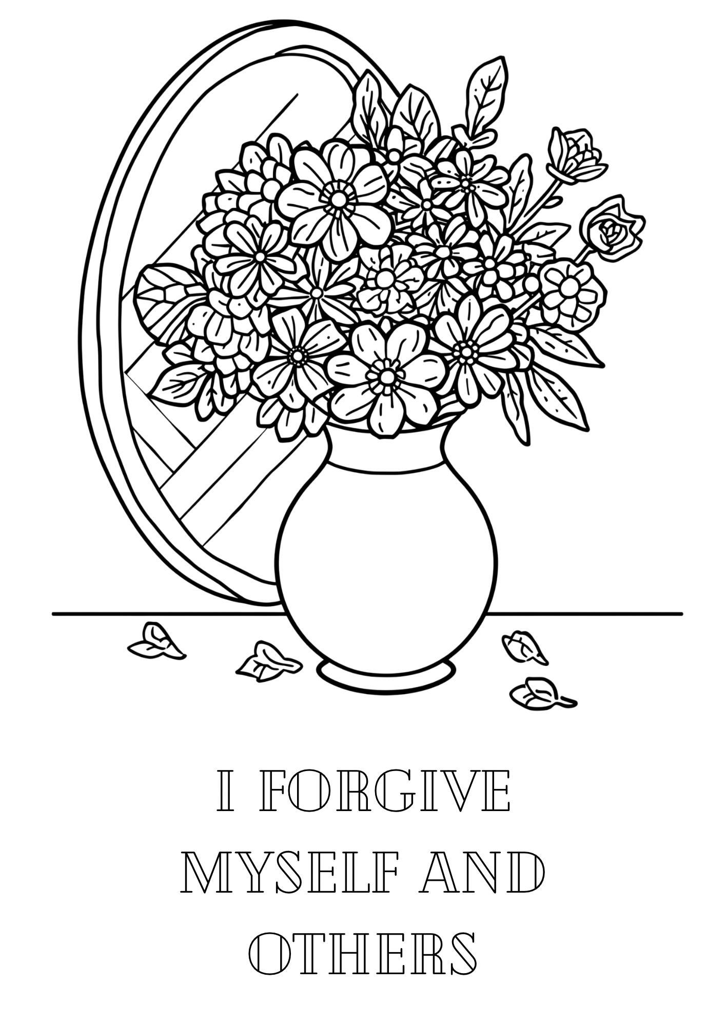 10 Positive Affirmation Colouring-In Pages (PDF Print-Out) - Payhip