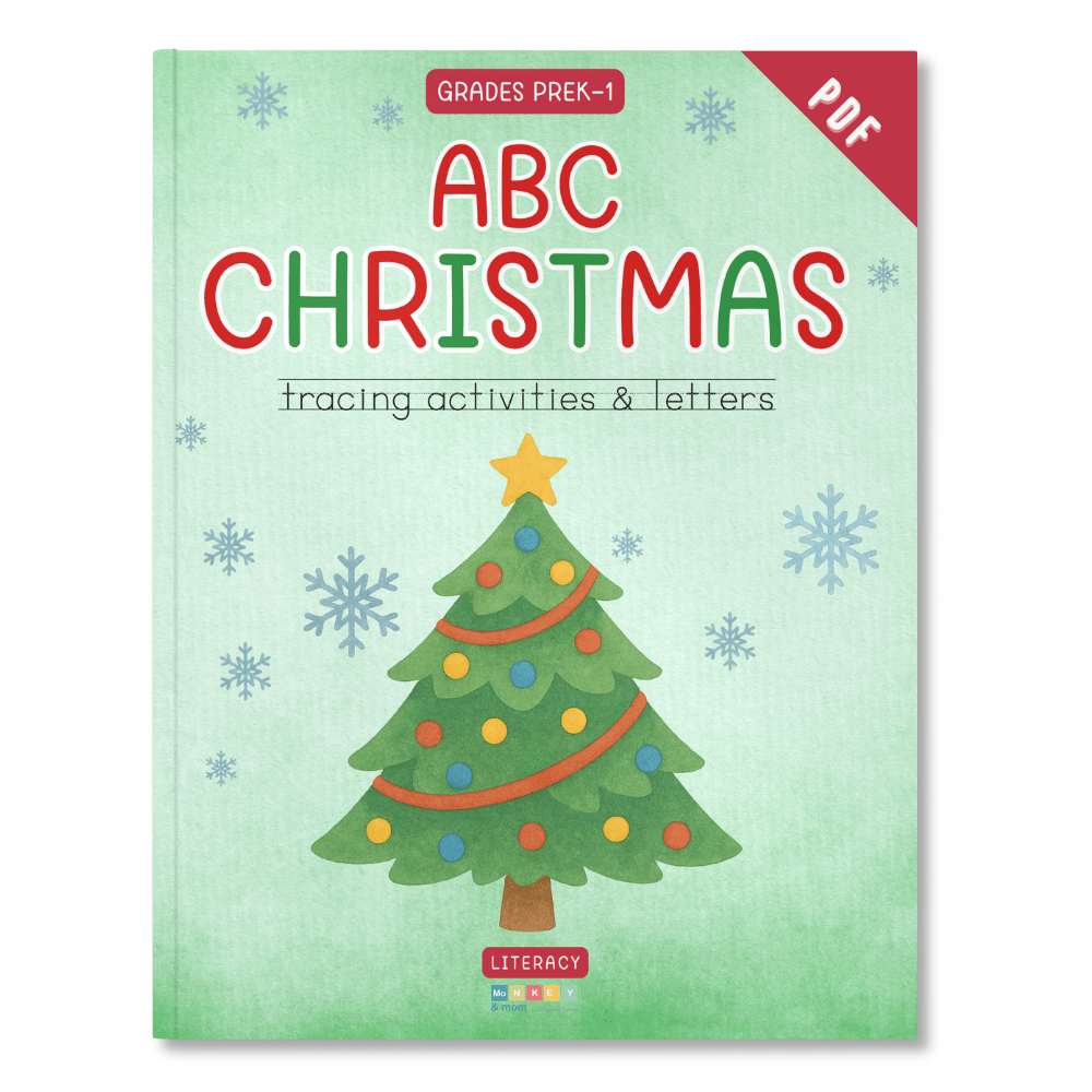 ABC Christmas – Tracing & Coloring Workbook