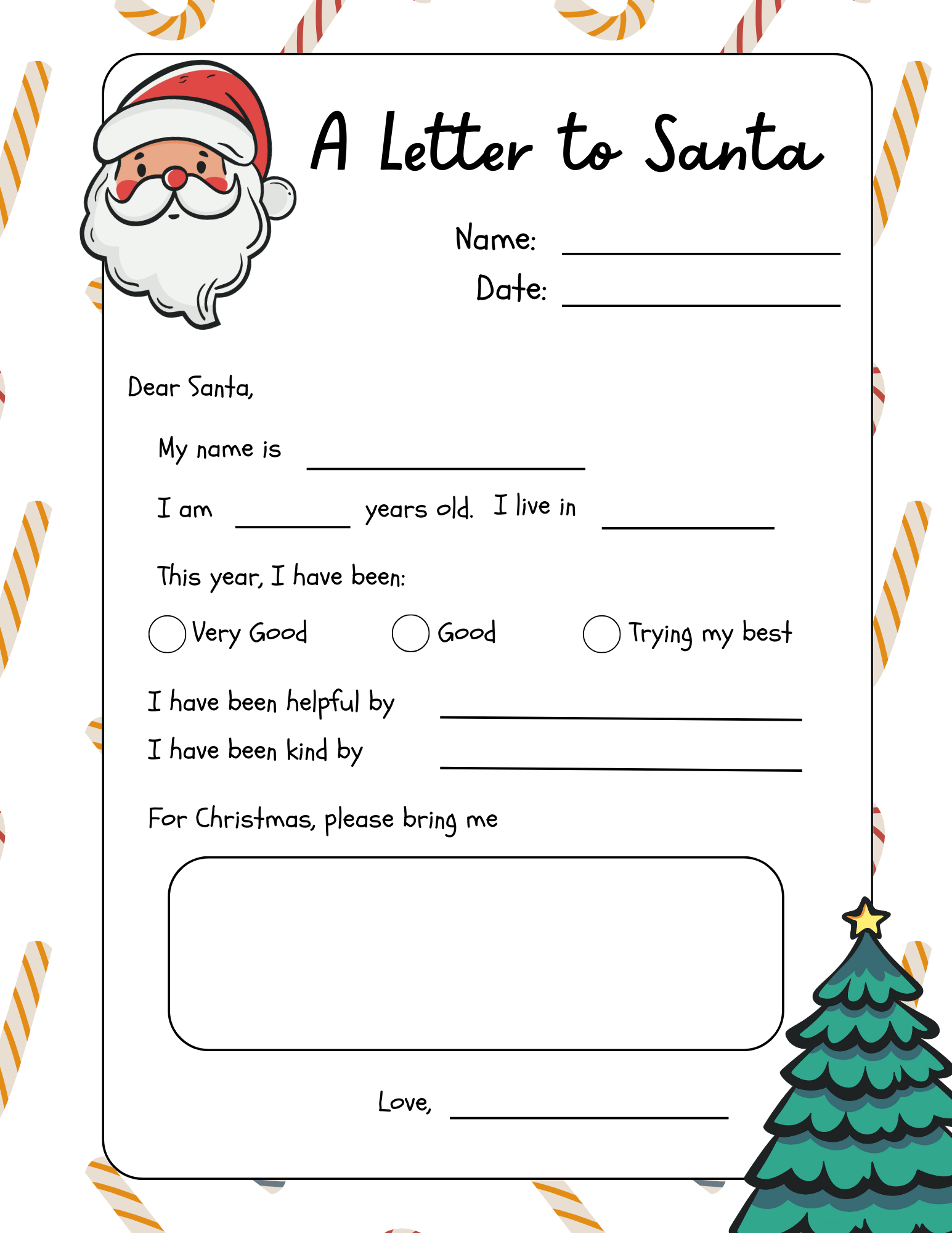 Editable Letter From The Desk of Santa | Digital Download - Payhip