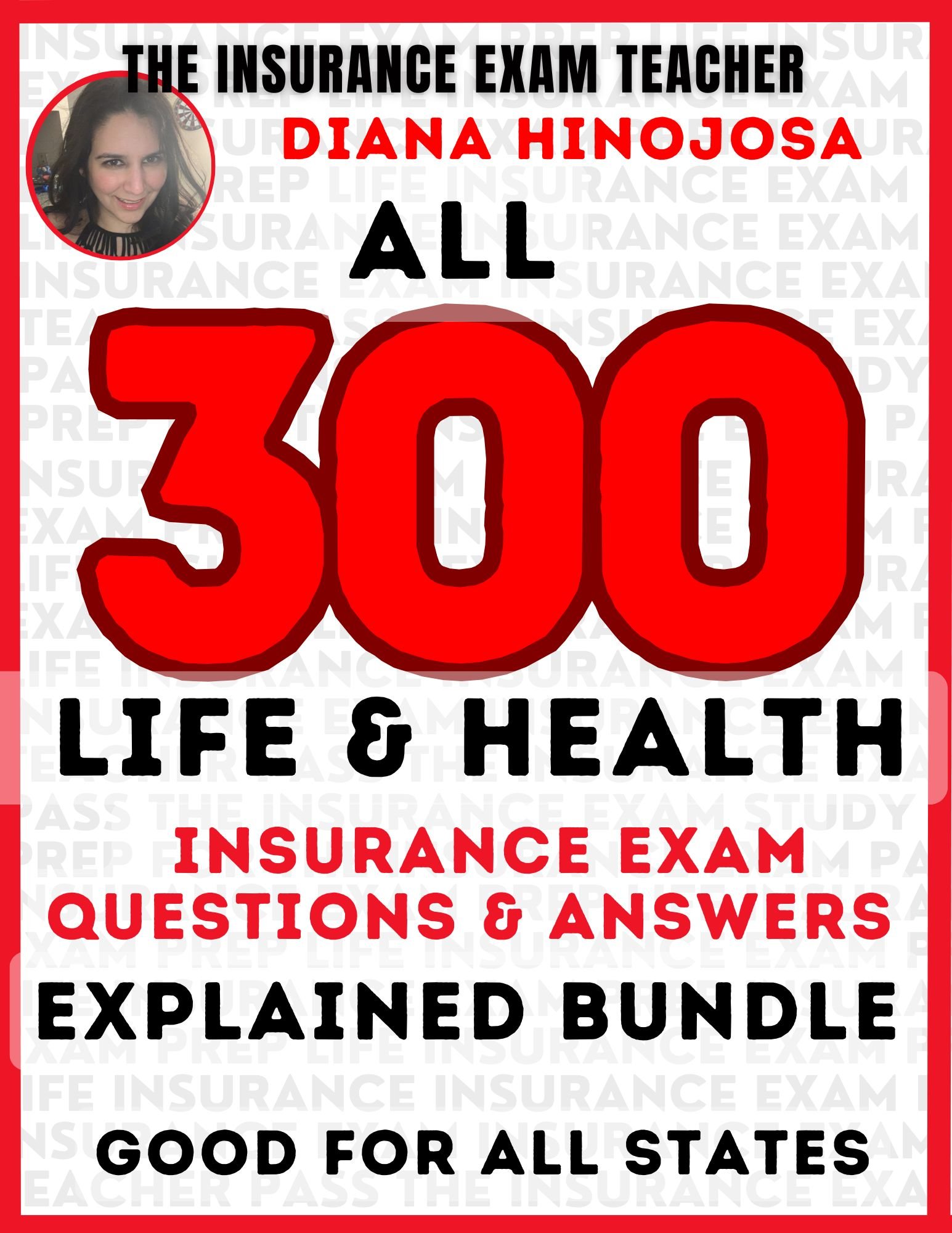 300 Life and Health Insurance Exam Questions and Answers Explained PDF ...