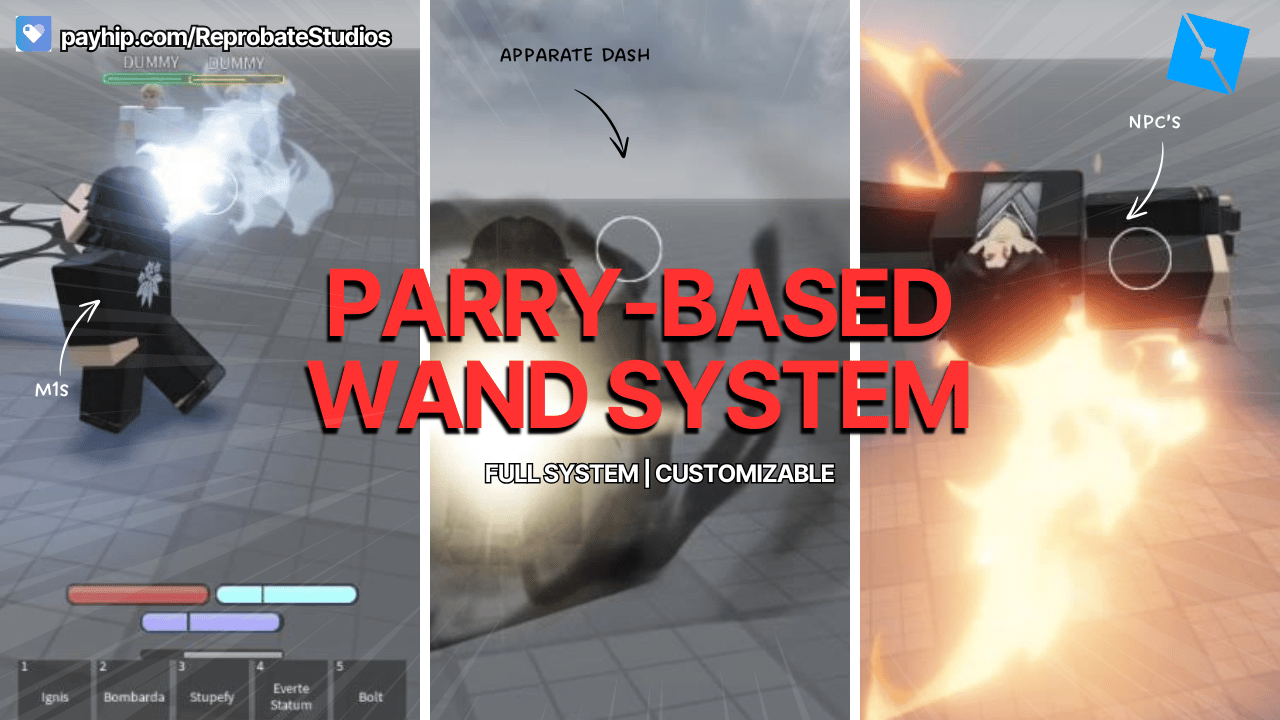 PARRY-BASED WAND SYSTEM! - Payhip