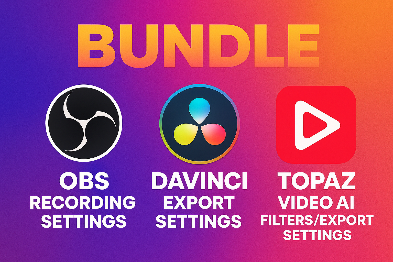 Settings Bundle Payhip