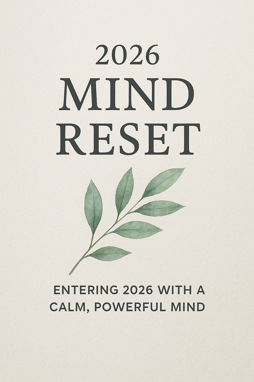 Mind Reset 2026 Guide - Payhip