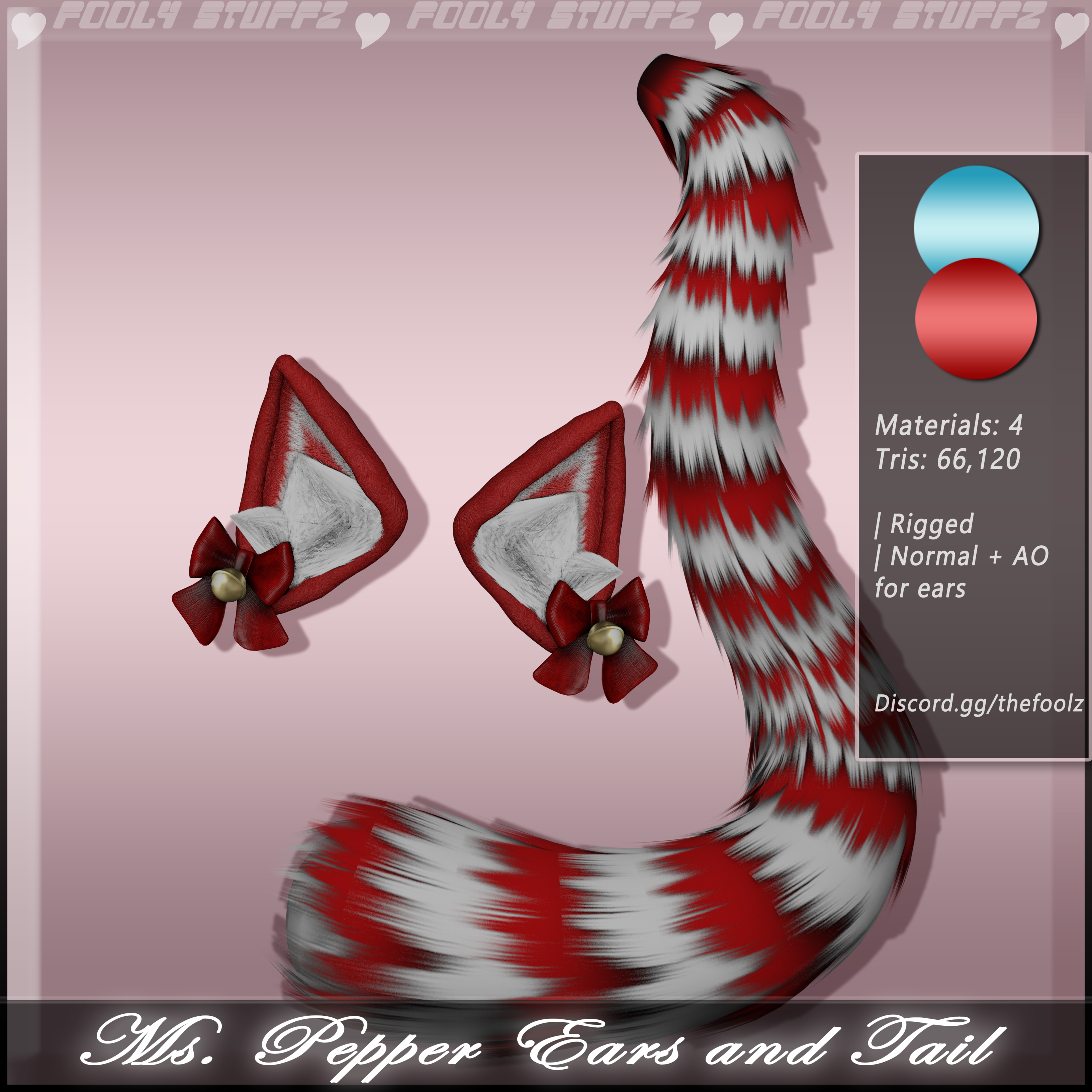 Ms.Pepper Ears and Tail ♡ [Commercial Use] - Payhip