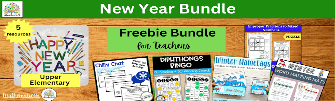 New Year Freebie Educational Resources - Payhip