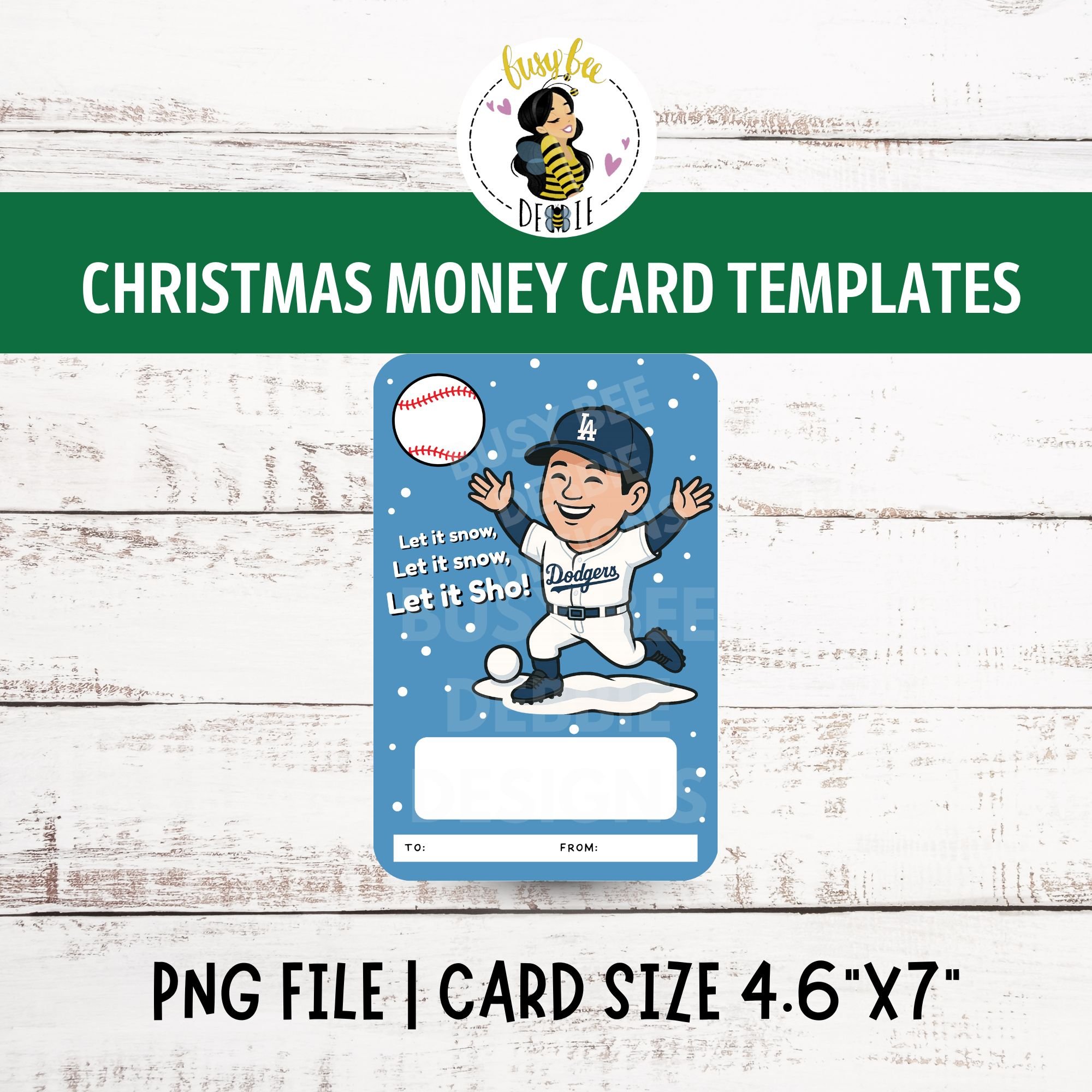 Printable Christmas Postcard Packs | Holiday Gift Card Holders ...