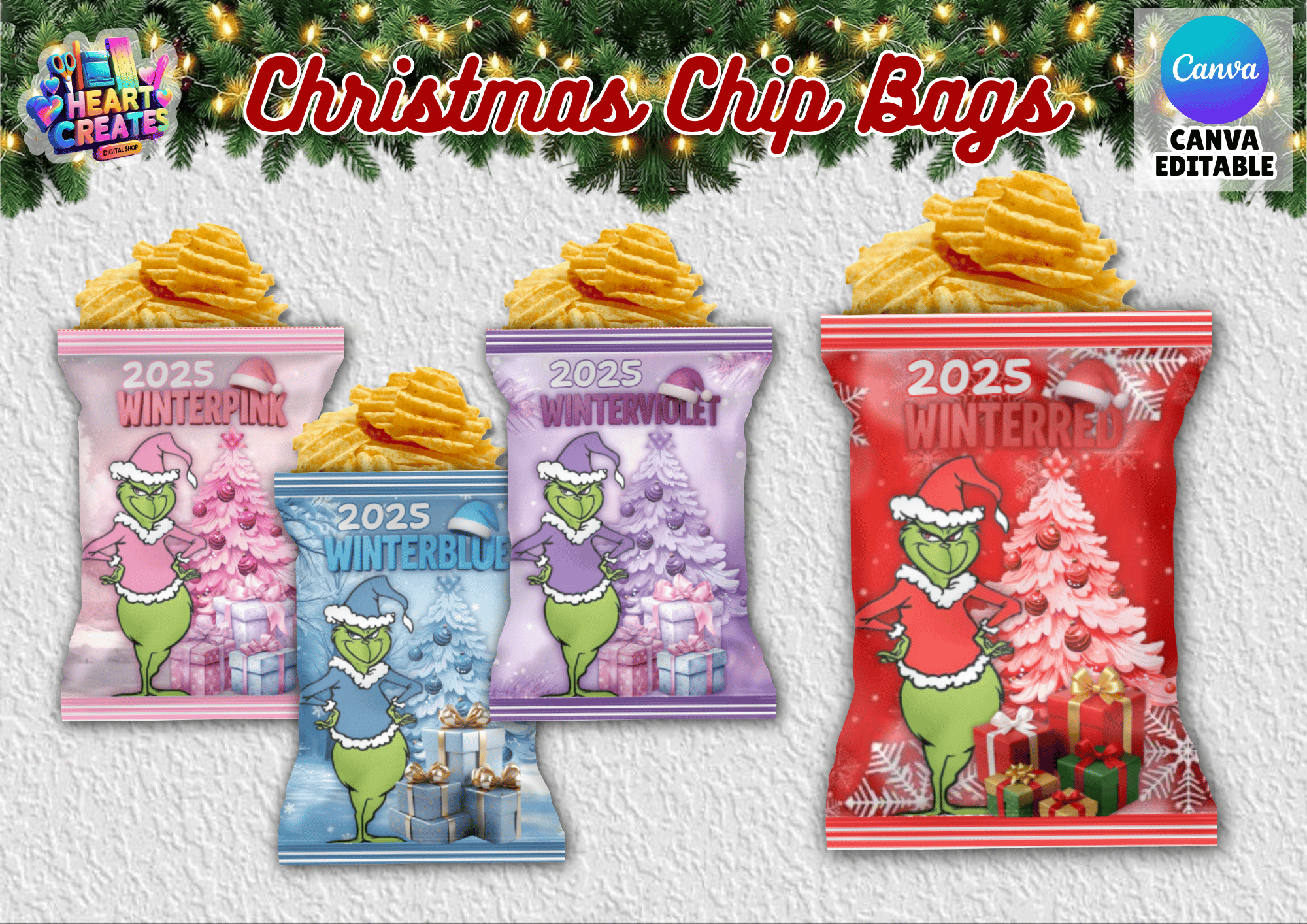 CHRISTMAS CHIP BAGS 2025 - Payhip