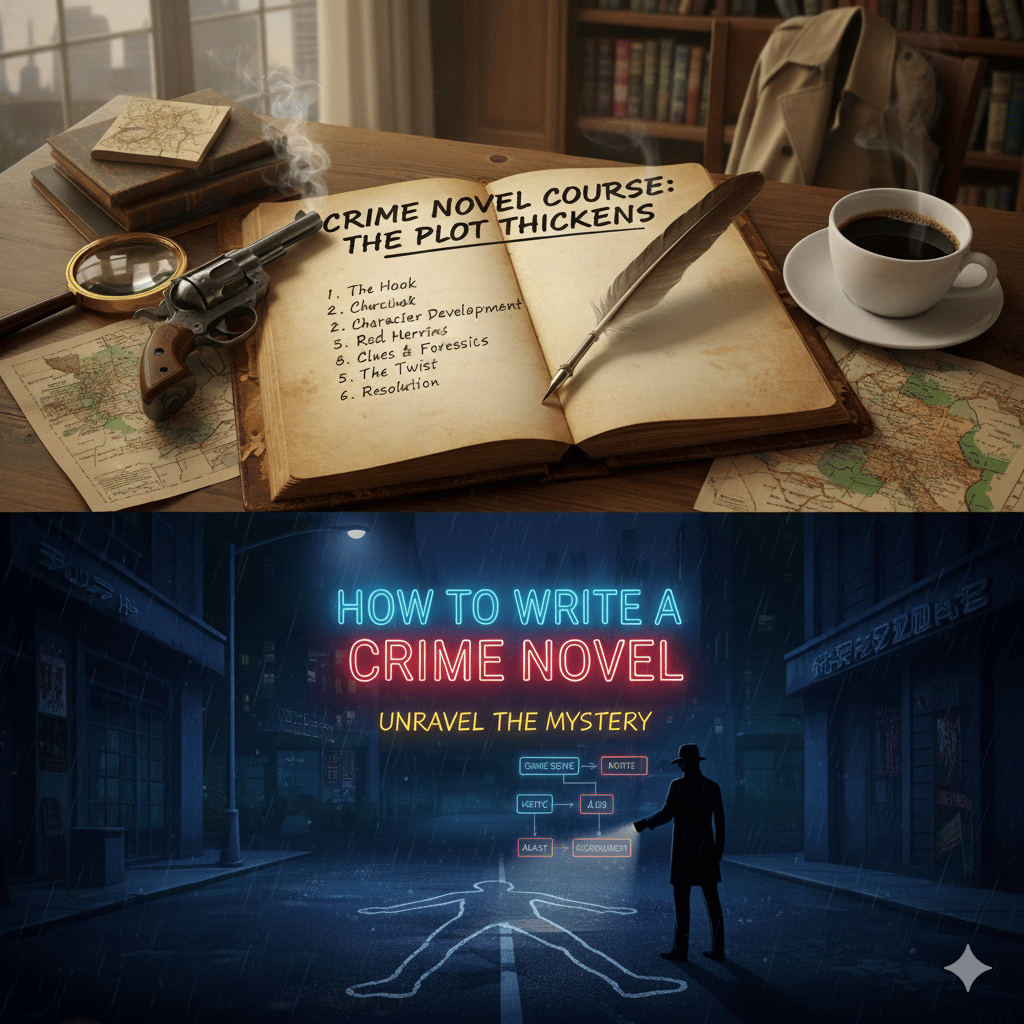 How to write a Crime Novel: A beginner's Guide. - Payhip