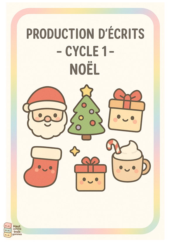 Production d'écrits - Cycle 1 - Noël - Payhip