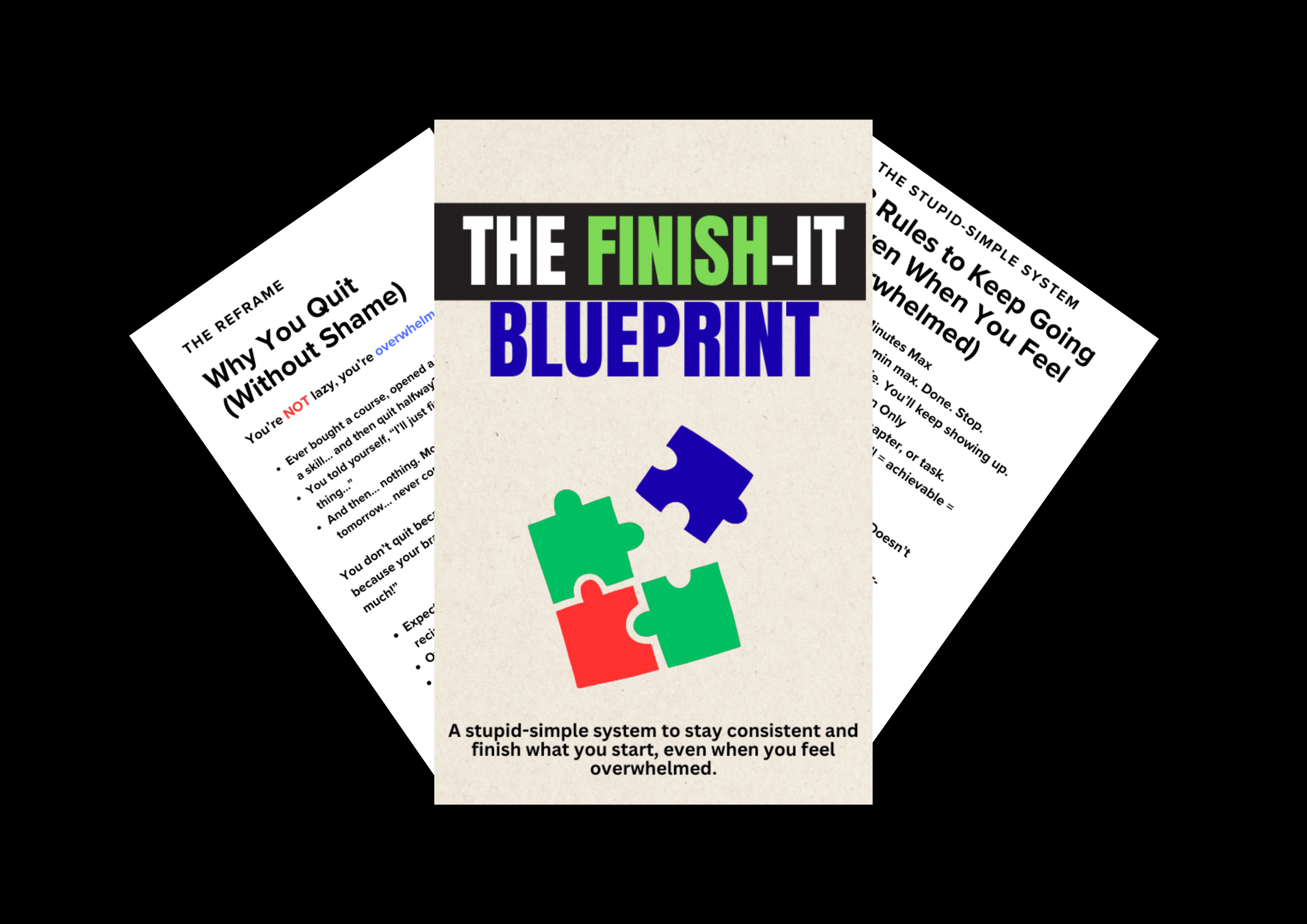 The Finish-It Blueprint: Finish What You Start - Payhip