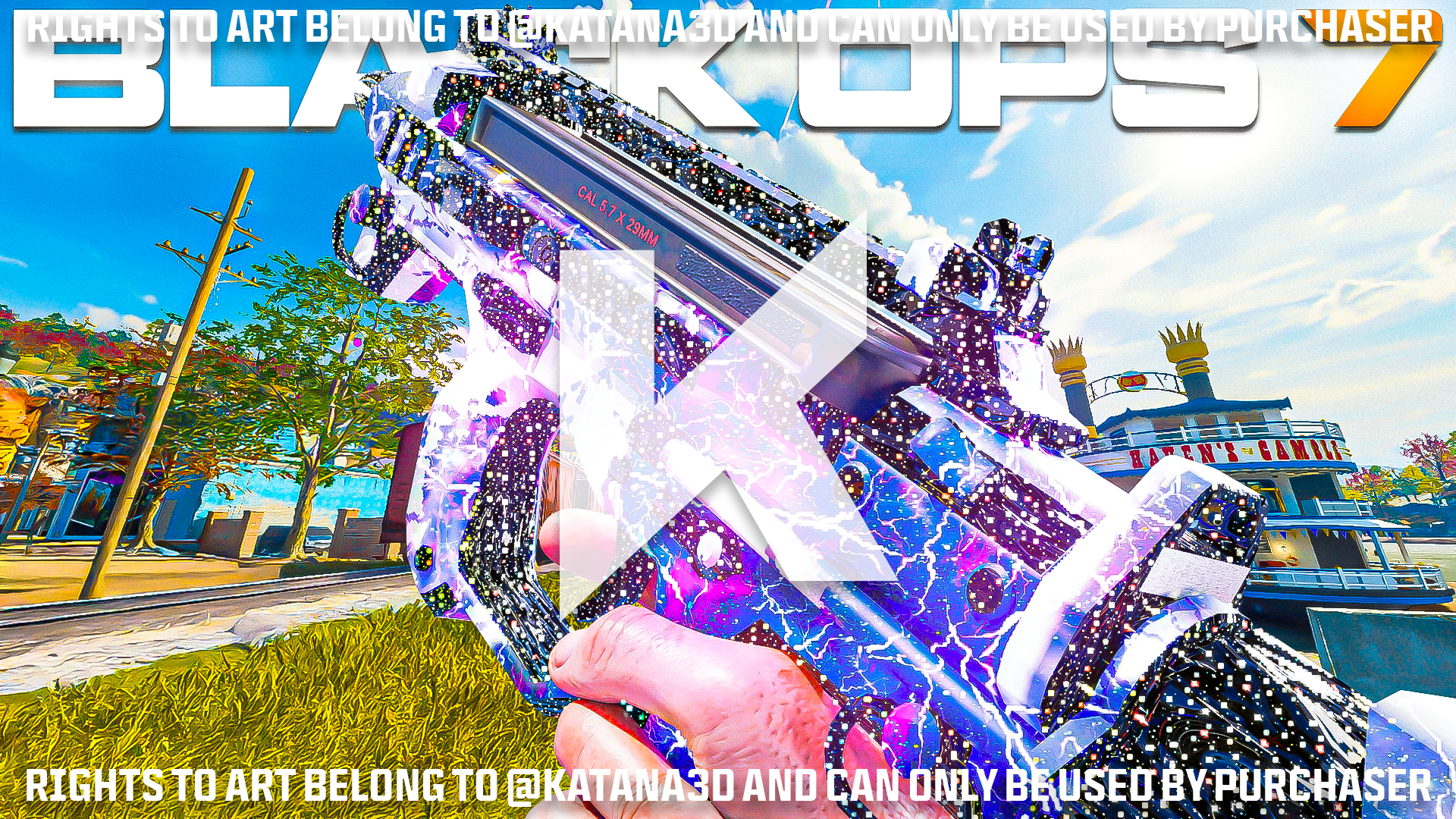 COD/Warzone Thumbnail - Singularity PDW 57 (3 Versions) - Payhip