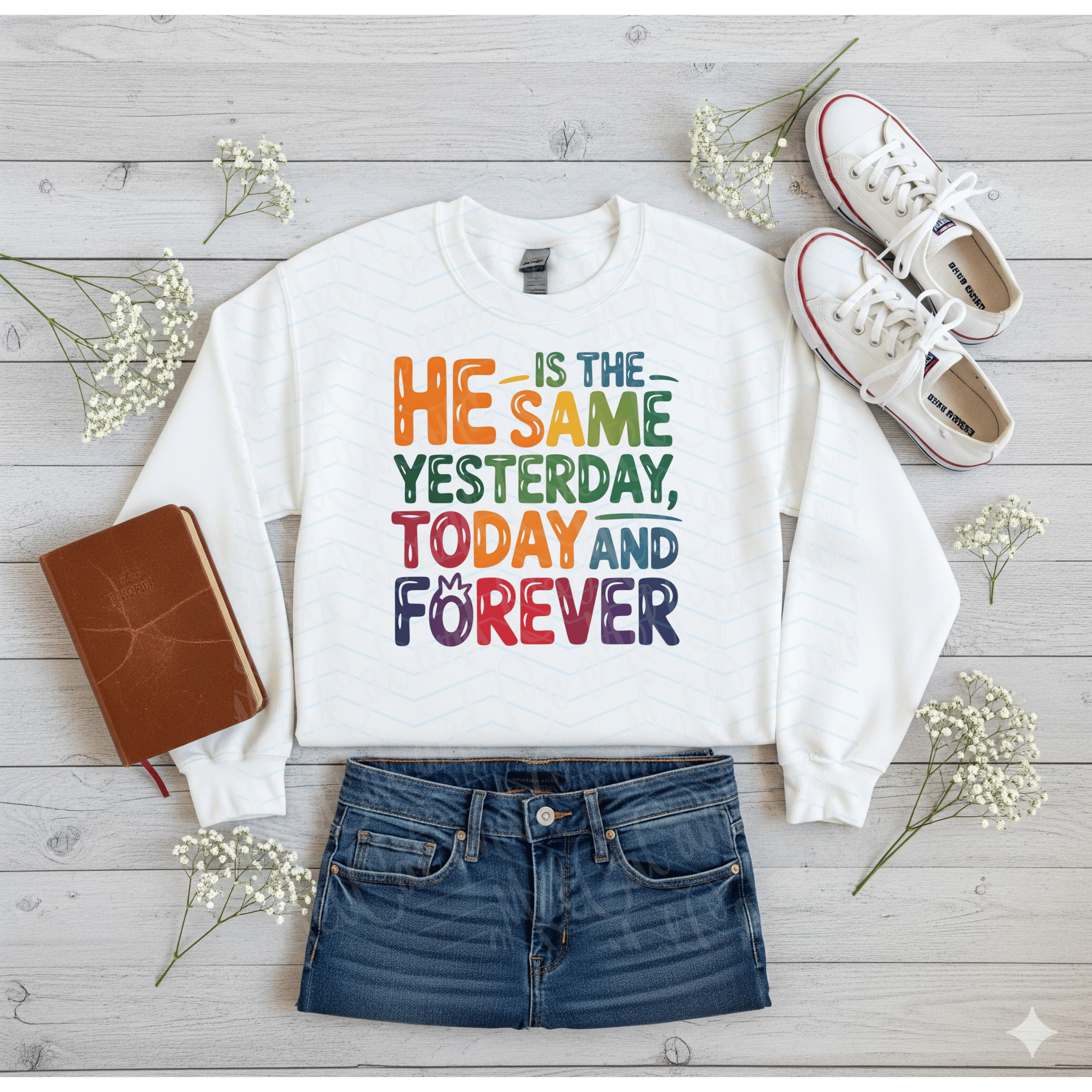 He Is the Same Yesterday, Today & Forever” – Colorful Christian ...