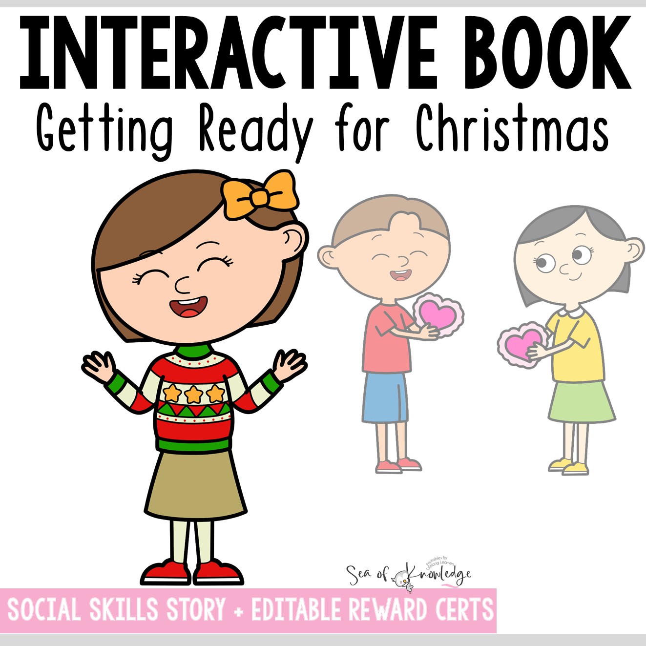 Getting Ready for Christmas Break Social Skills Story Editable - Payhip