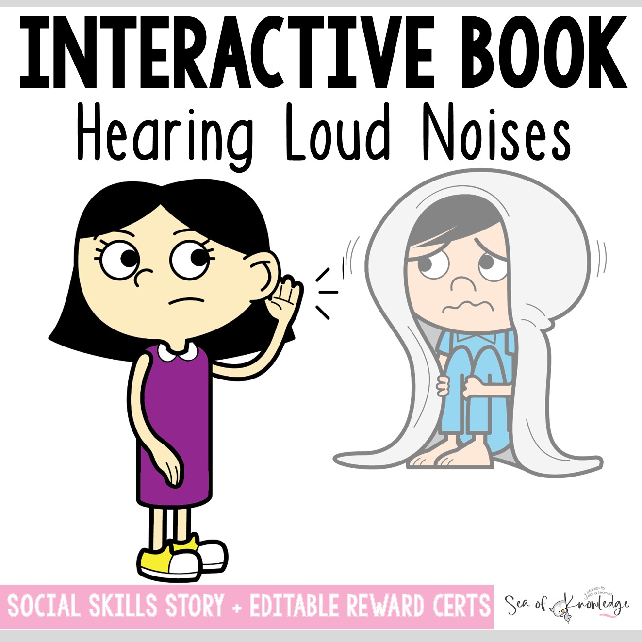 I Can Handle Loud Noises Social Skills Story Narrative Coping Skills ...