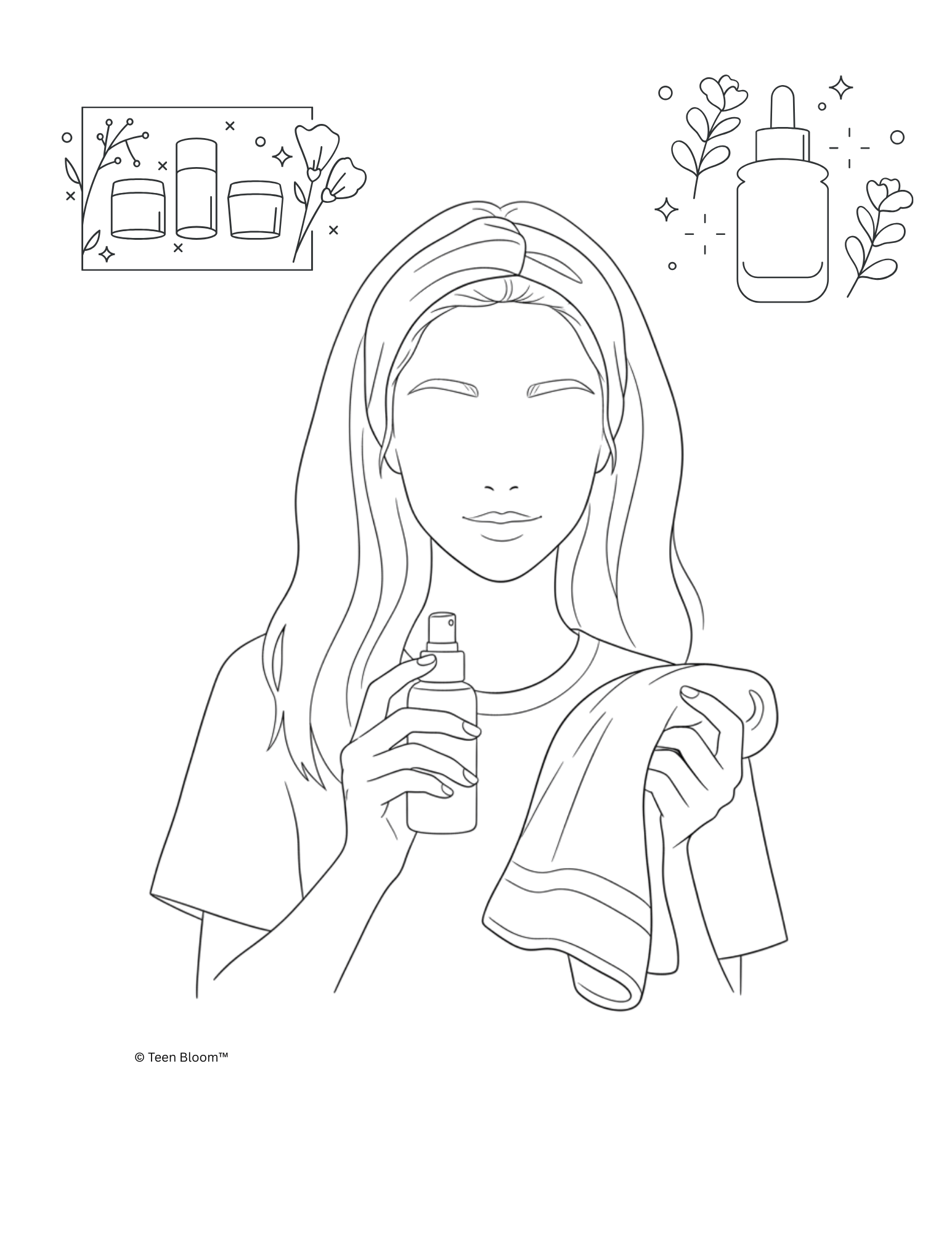 Coloring Pages Bundle -Self care - Payhip