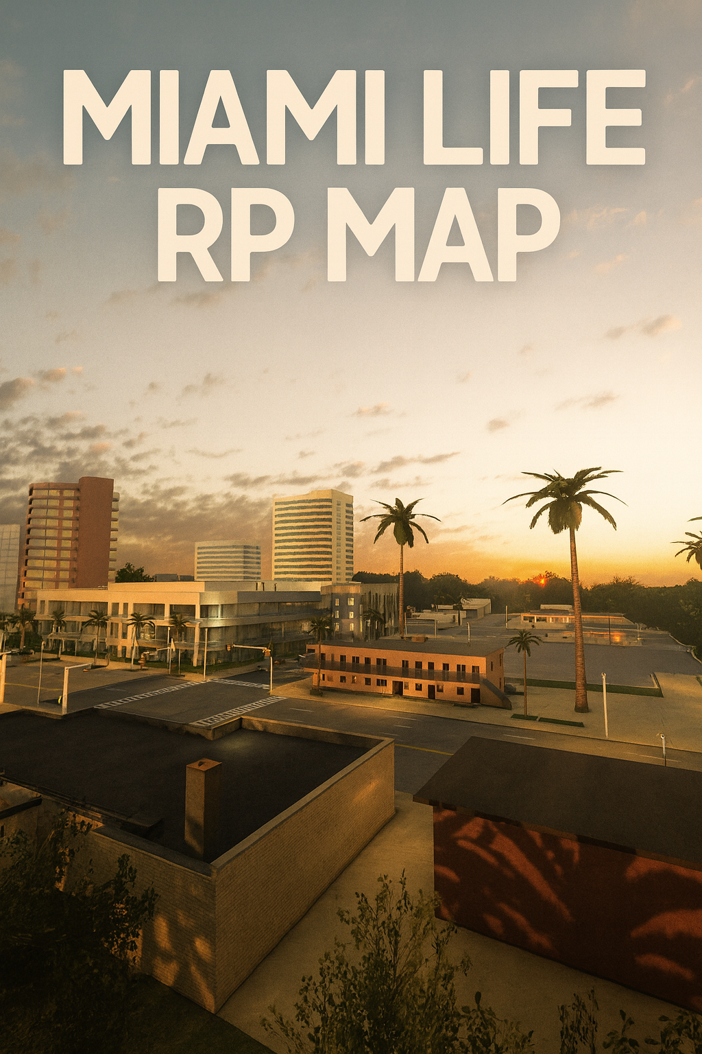 Miami Life RP Map – Massive Coastal Roblox City RP