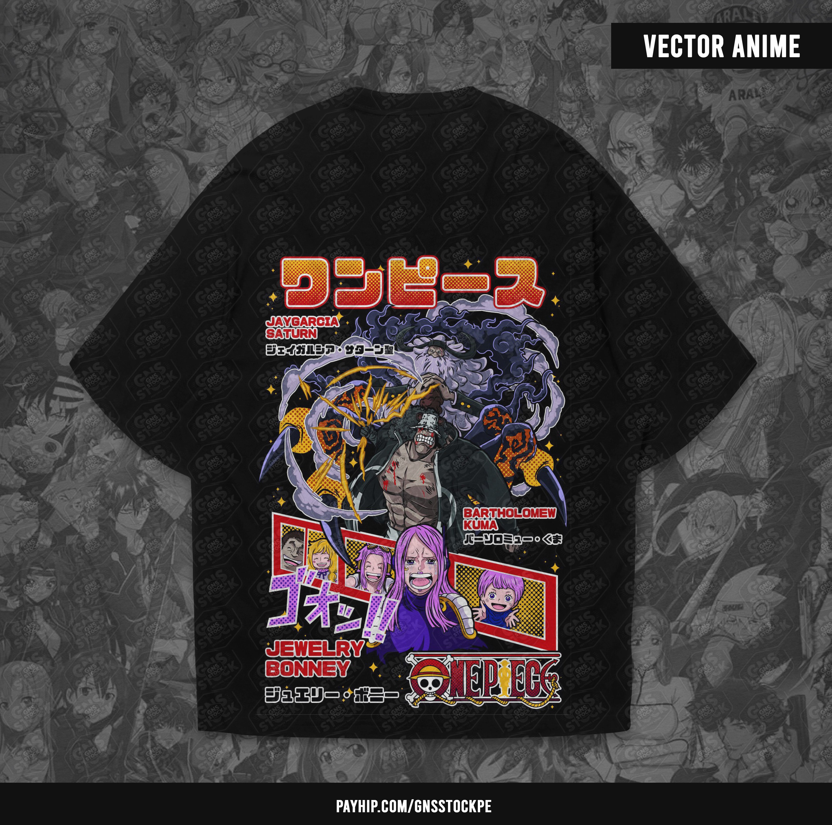 Anime Vector – Bartholomew Kuma vs Jaygarcia Saturn | One Piece ...