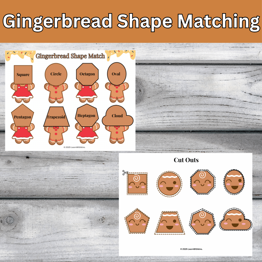 Gingerbread Shape Matching - Payhip