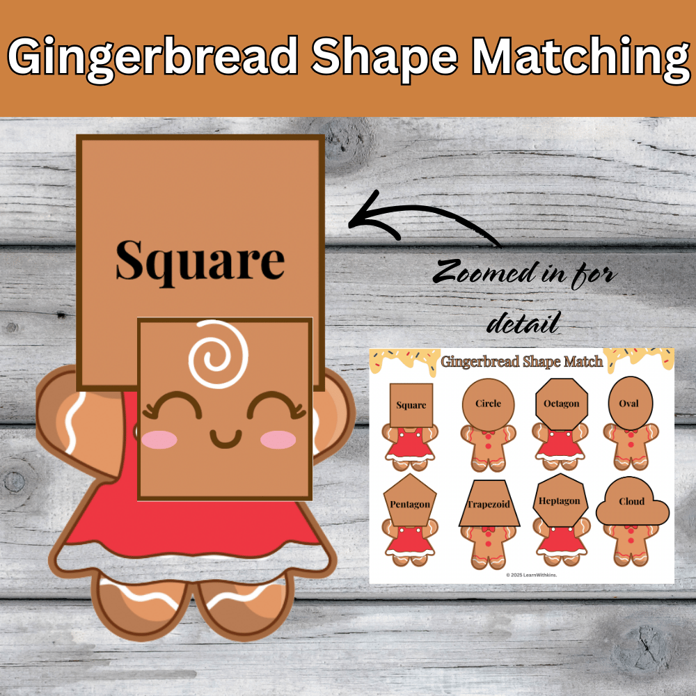 Gingerbread Shape Matching - Payhip