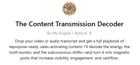 The Content Transmission Decoder - Payhip